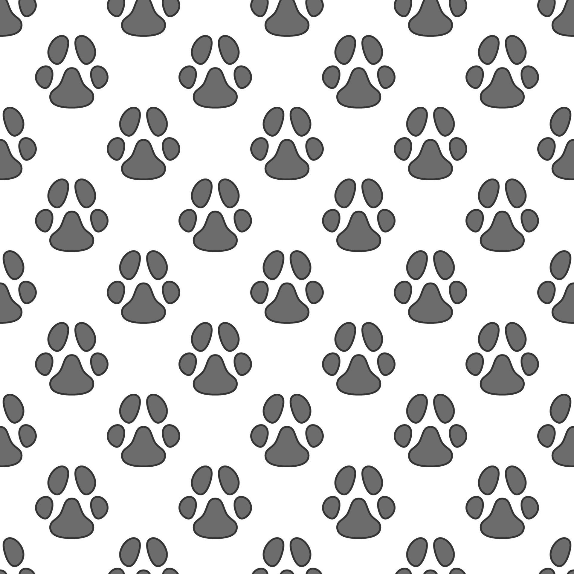 Pet Paw Print vector minimal Seamless Pattern or background 12777541 ... Pet Paw Print vector minimal Seamless Pattern or background 12777541 ...