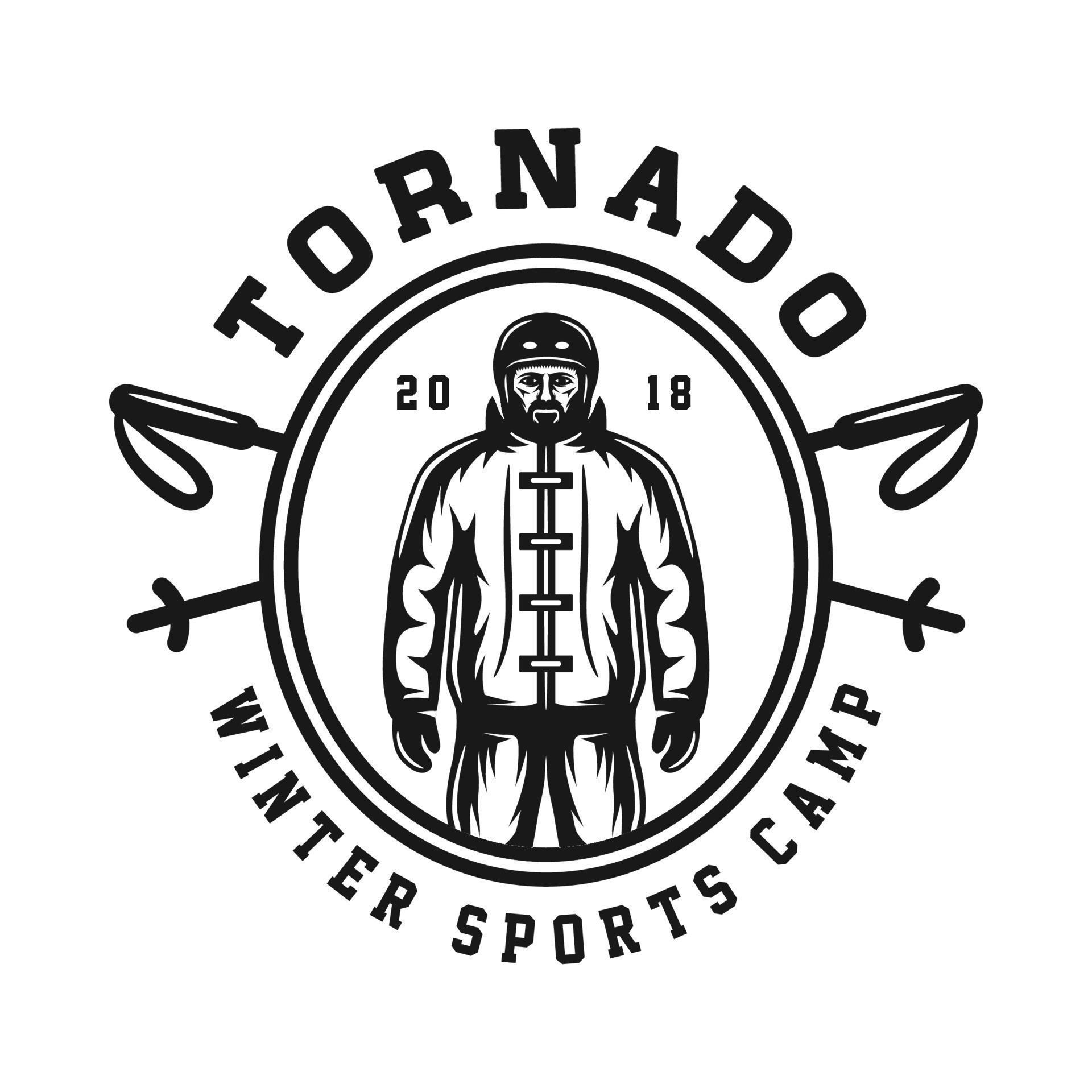 Vintage retro winter sport ski snowboard or adventure emblem, logo ...