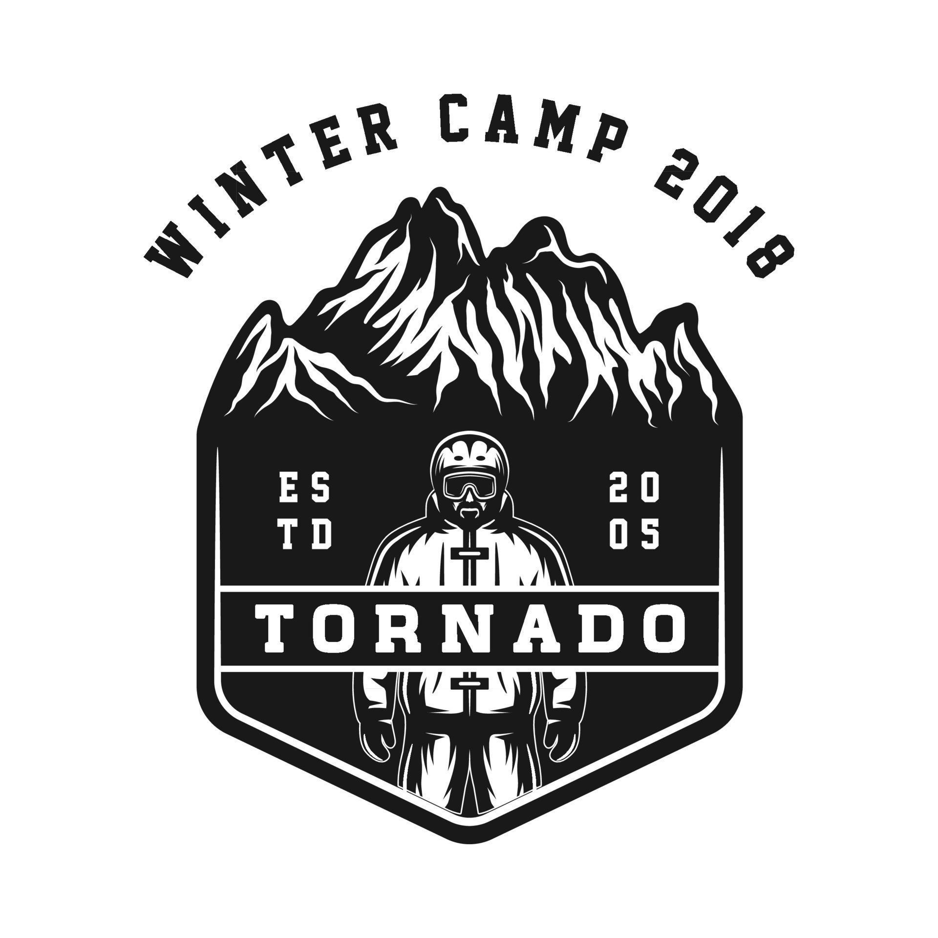 Vintage retro winter sport ski snowboard or adventure emblem, logo ...