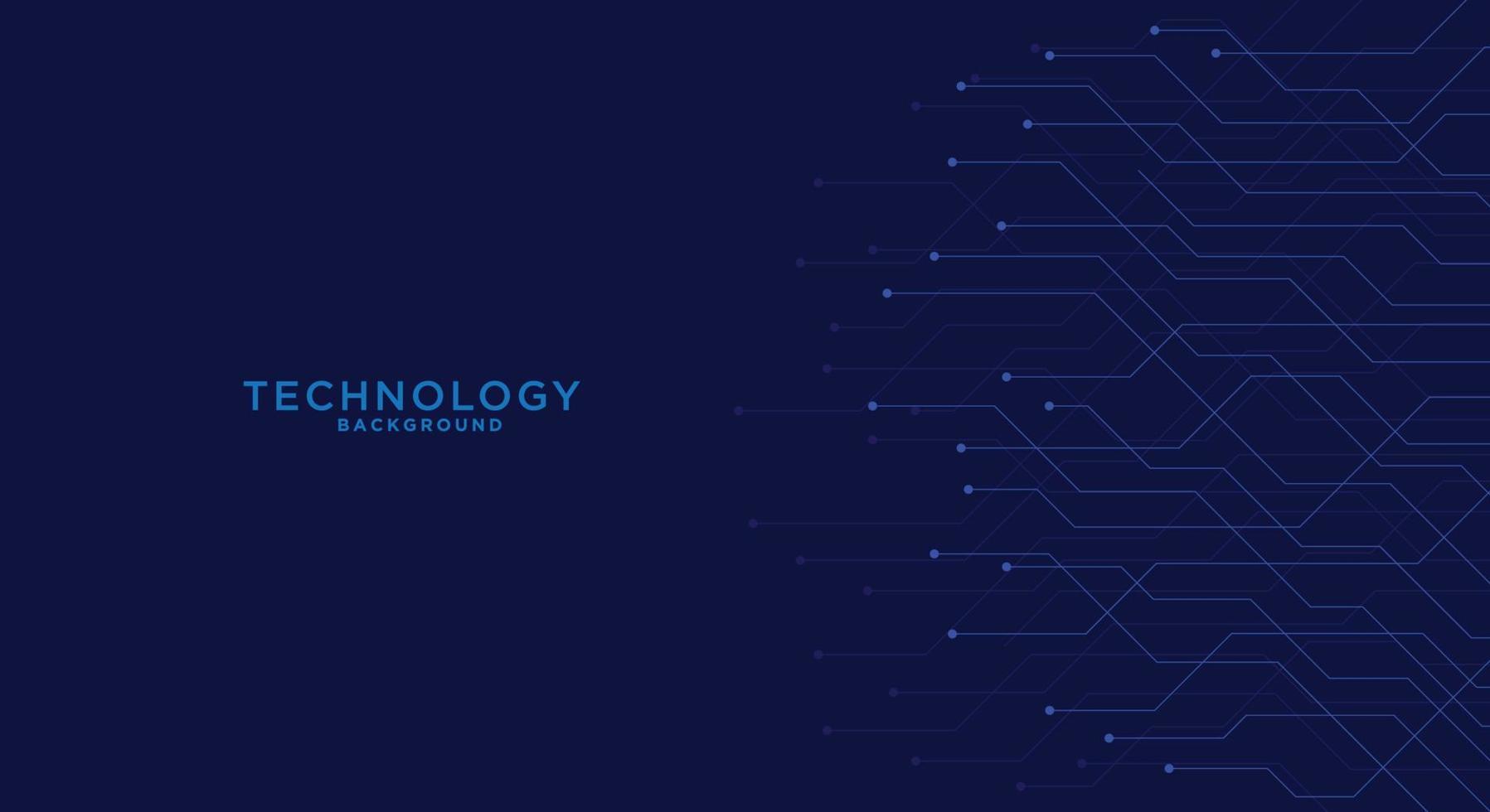 Abstract Lines And Dots Connect Background Technology Connection