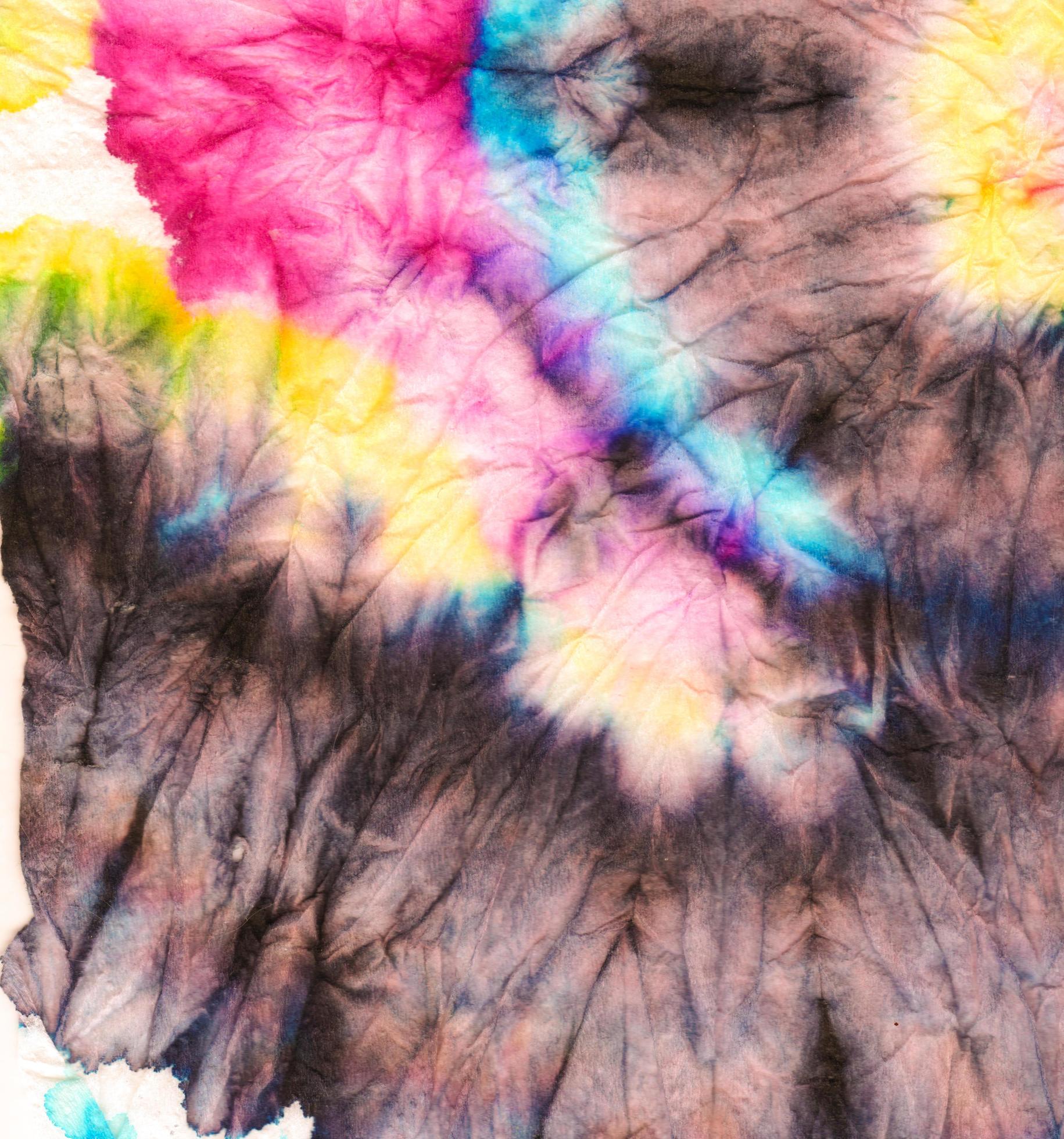 Girly Spiral Tie Dye. Tiedye Round Fabric. Effect 12785448 Stock Photo at Vecteezy