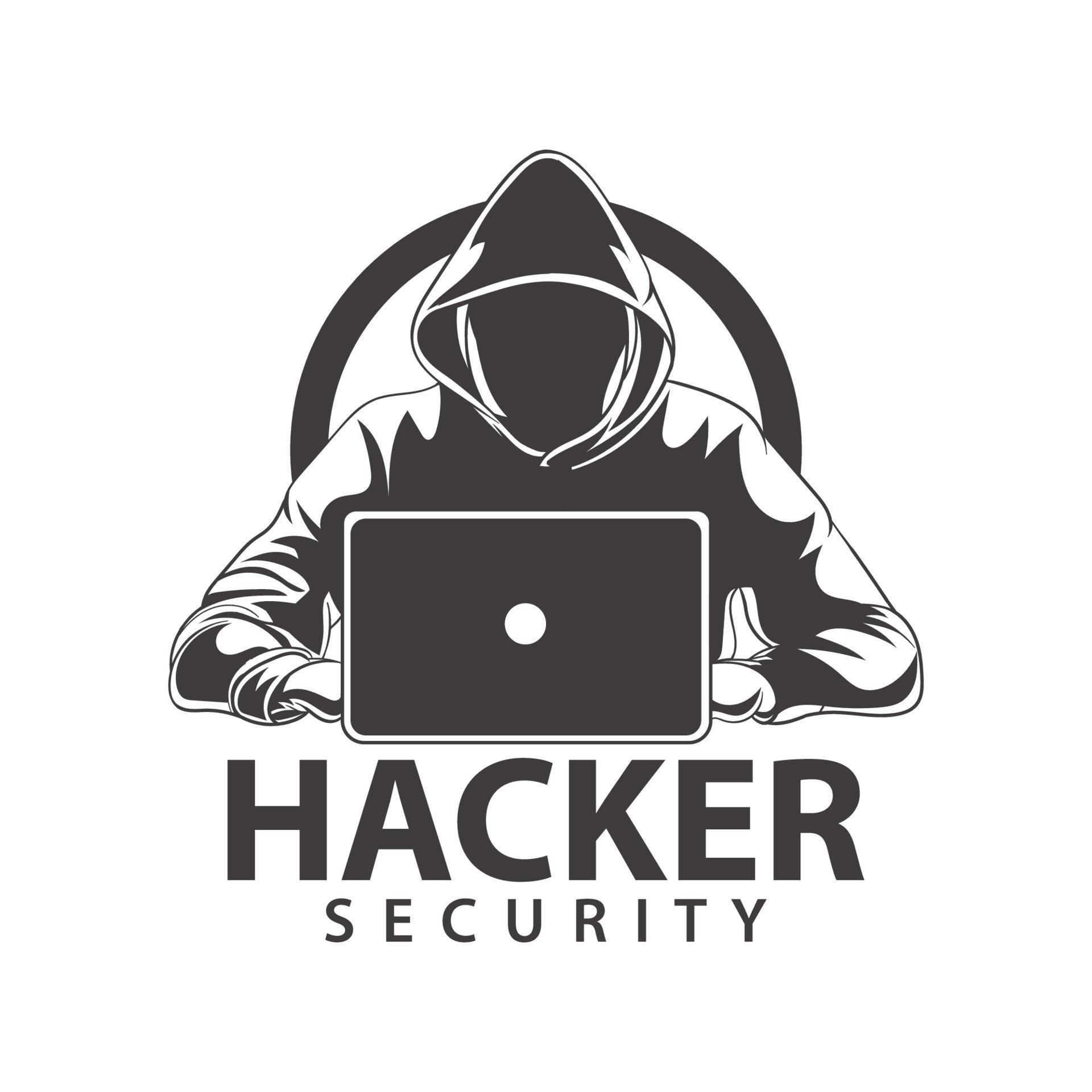 Hacker logo vector 12786616 Vector Art at Vecteezy