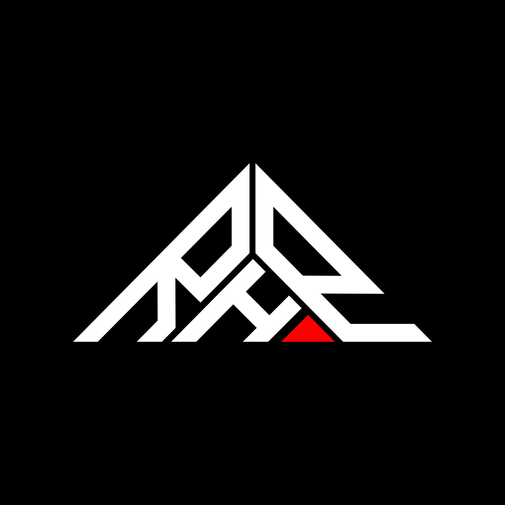 diseño creativo del logotipo de la letra rhp con gráfico vectorial, logotipo simple y moderno de ...