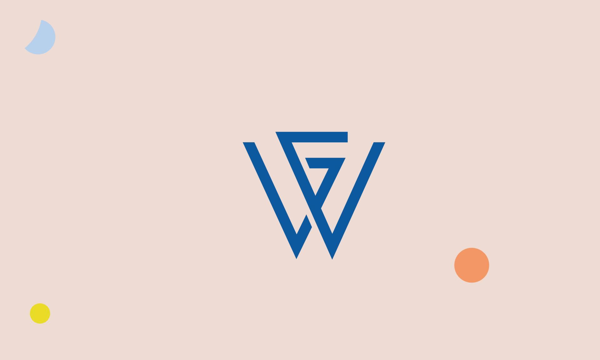 Alphabet letters Initials Monogram logo WG, GW, W and G 12790571 Vector Art at Vecteezy