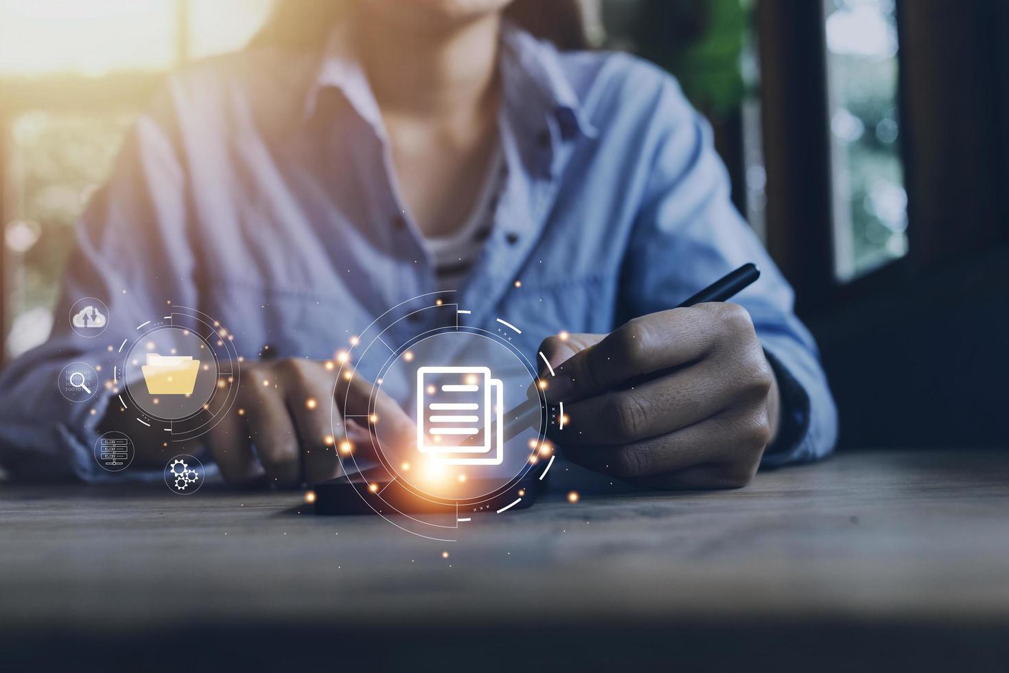 Document Management System DMS, online documentation database and process automation to ...