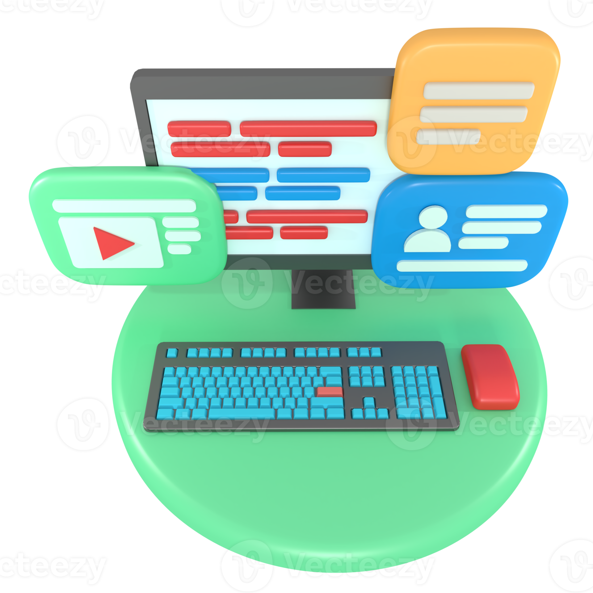 3d illustration of computer programmer coding 12793947 PNG 3d illustration of computer programmer coding 12793947 PNG