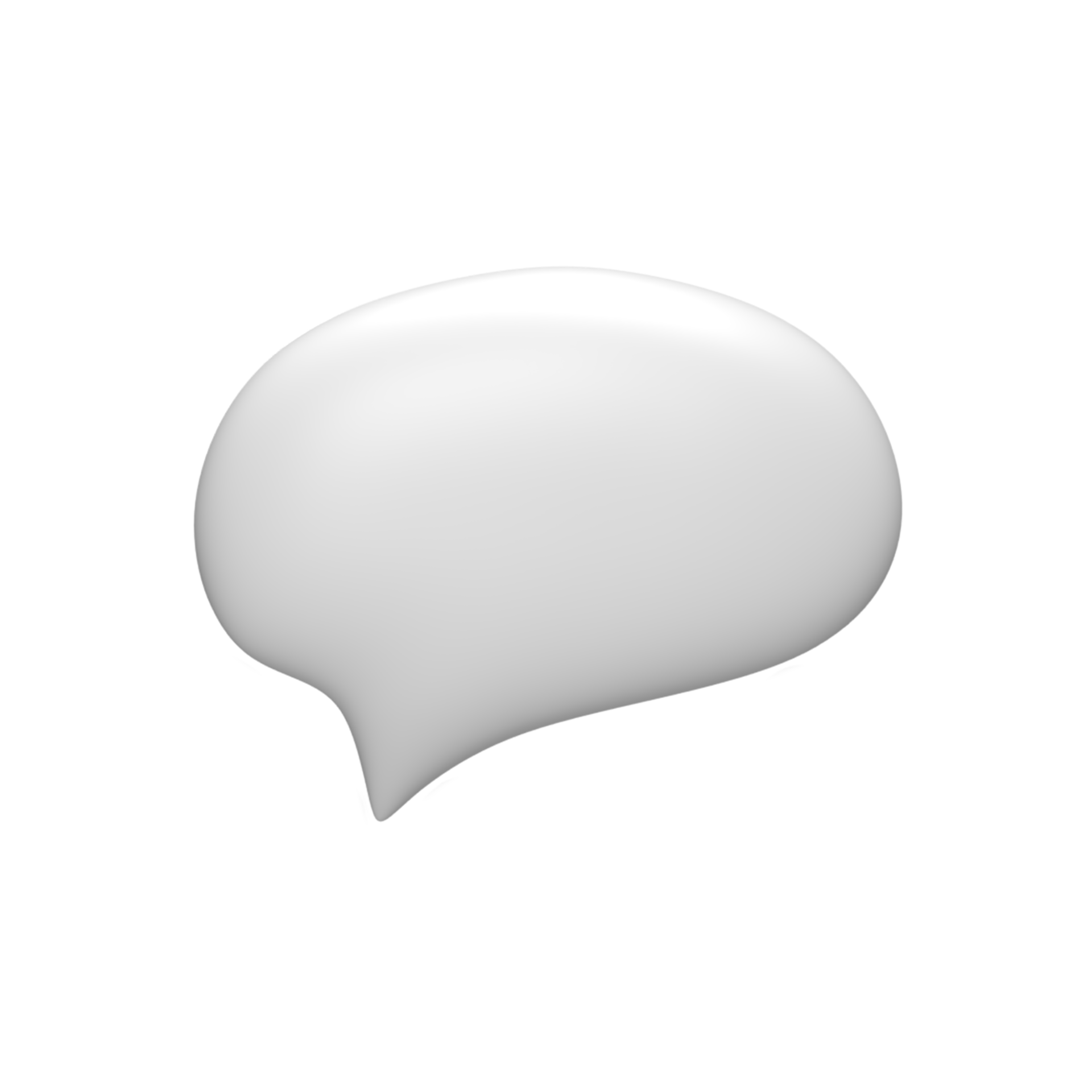 Bubble chat 3d symbol and icon. render object illustration 12794116 PNG Bubble chat 3d symbol and icon. render object illustration 12794116 PNG