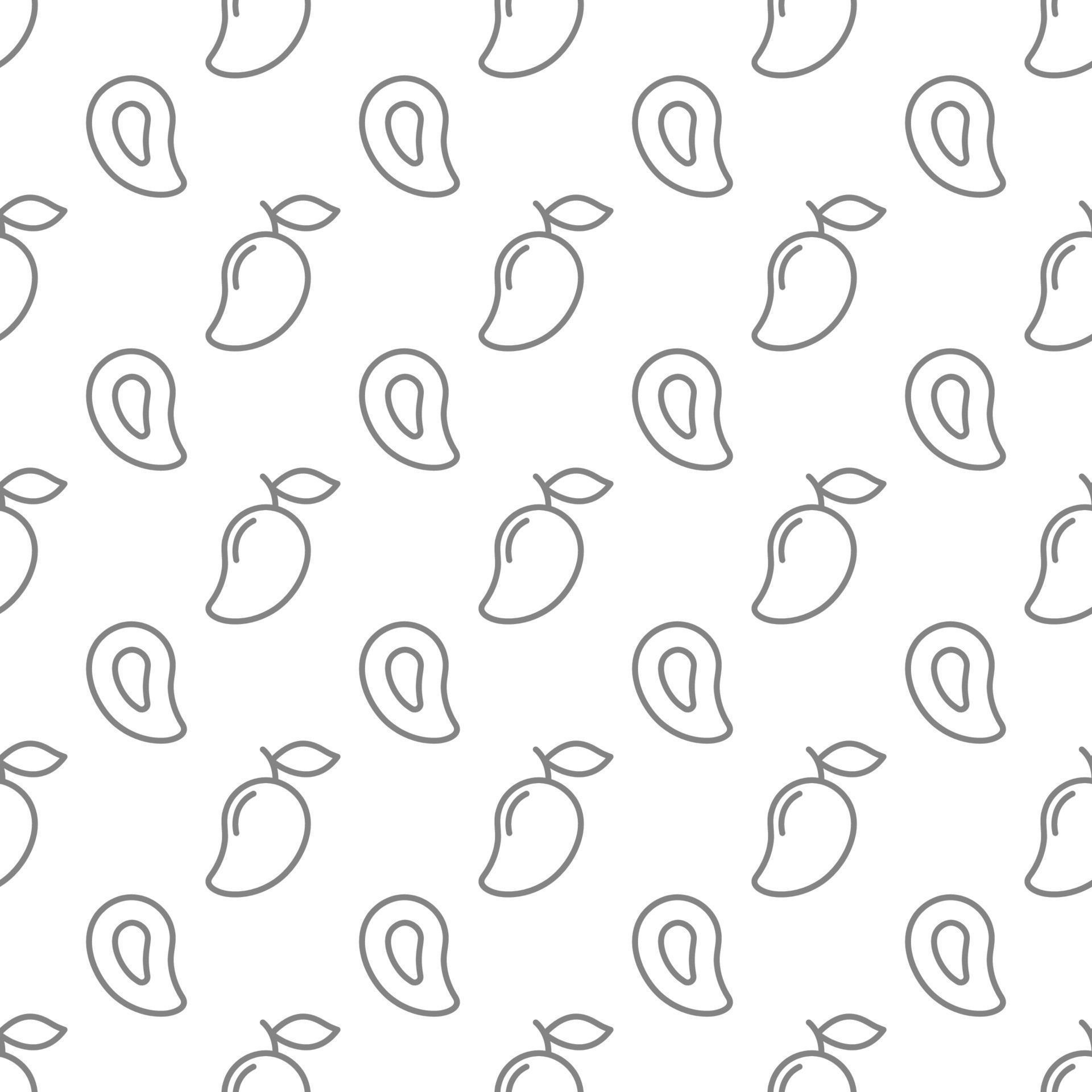 Mango seamless pattern background . 12795310 Vector Art at Vecteezy