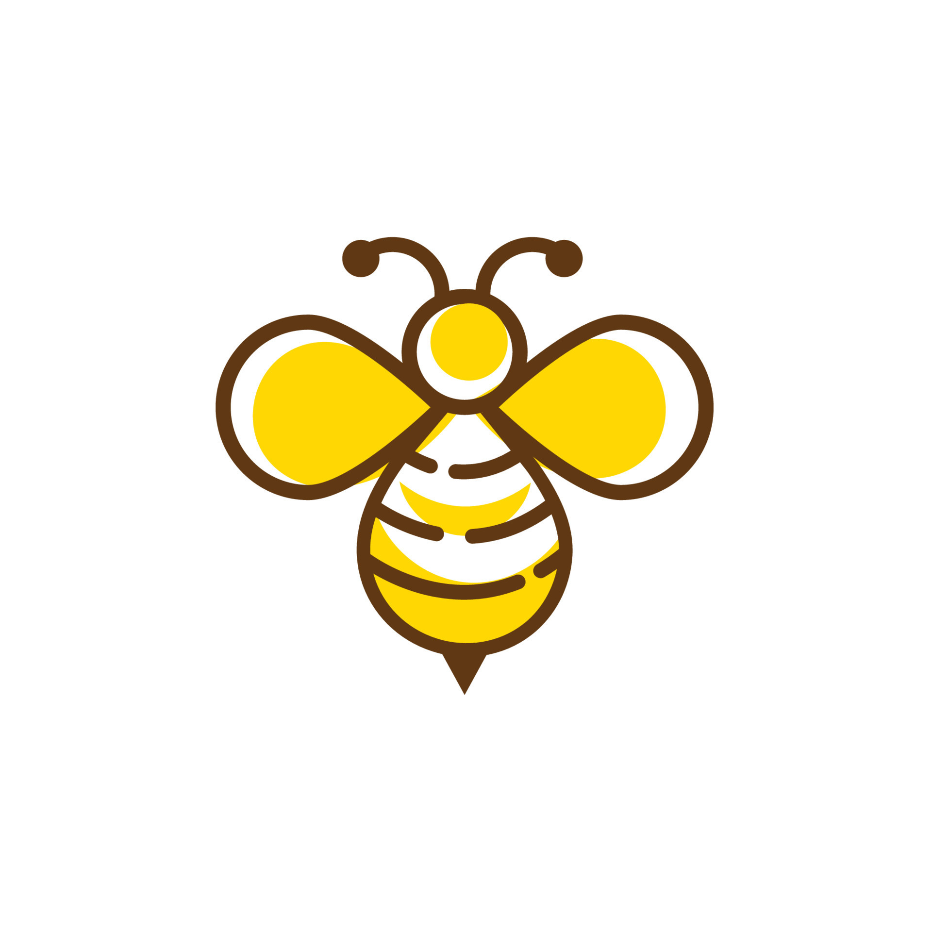 Bee Element Vector icon design 12795979 Vector Art at Vecteezy