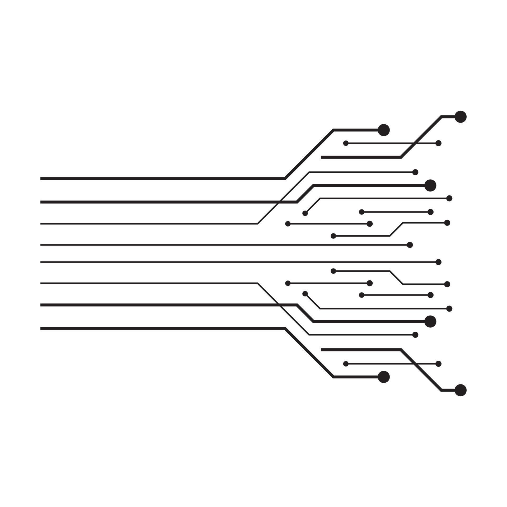 Computer vector background with circuit 12796280 Vector Art at Vecteezy