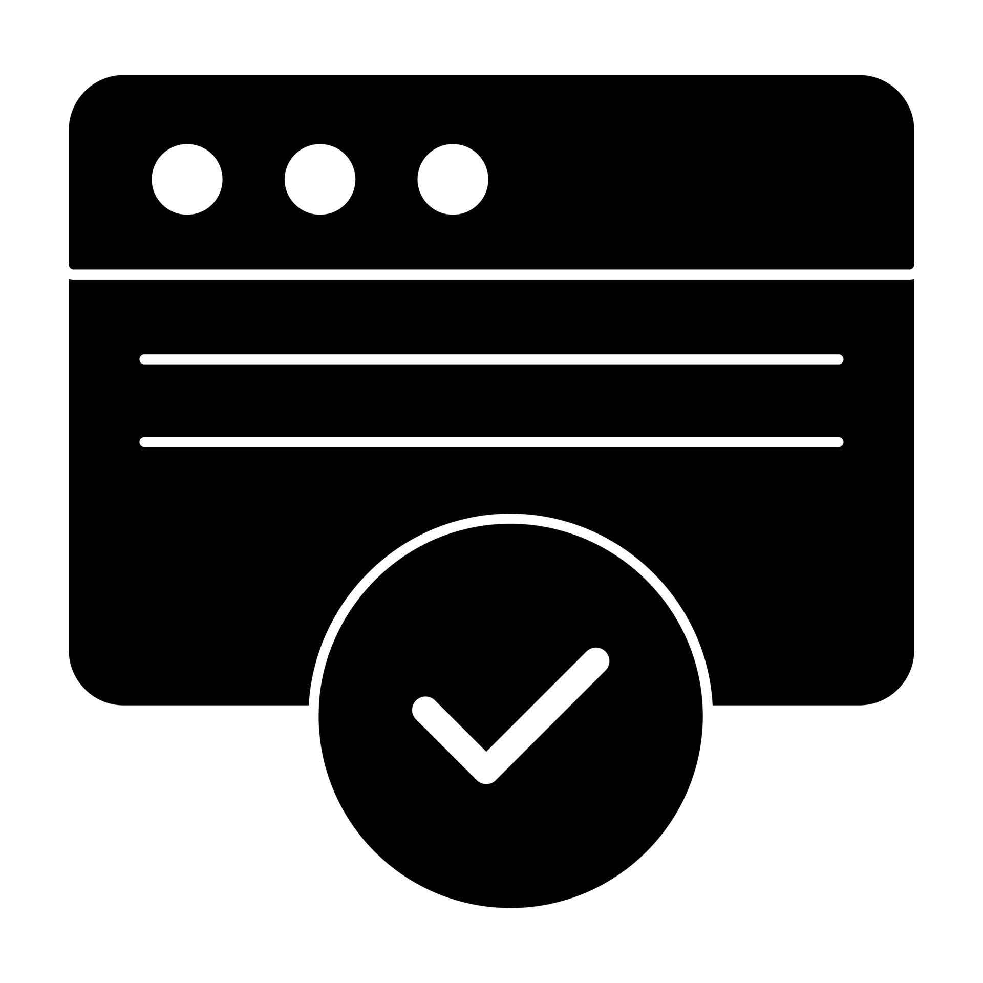 Trendy vector design of verified website 12802734 Vector Art at Vecteezy