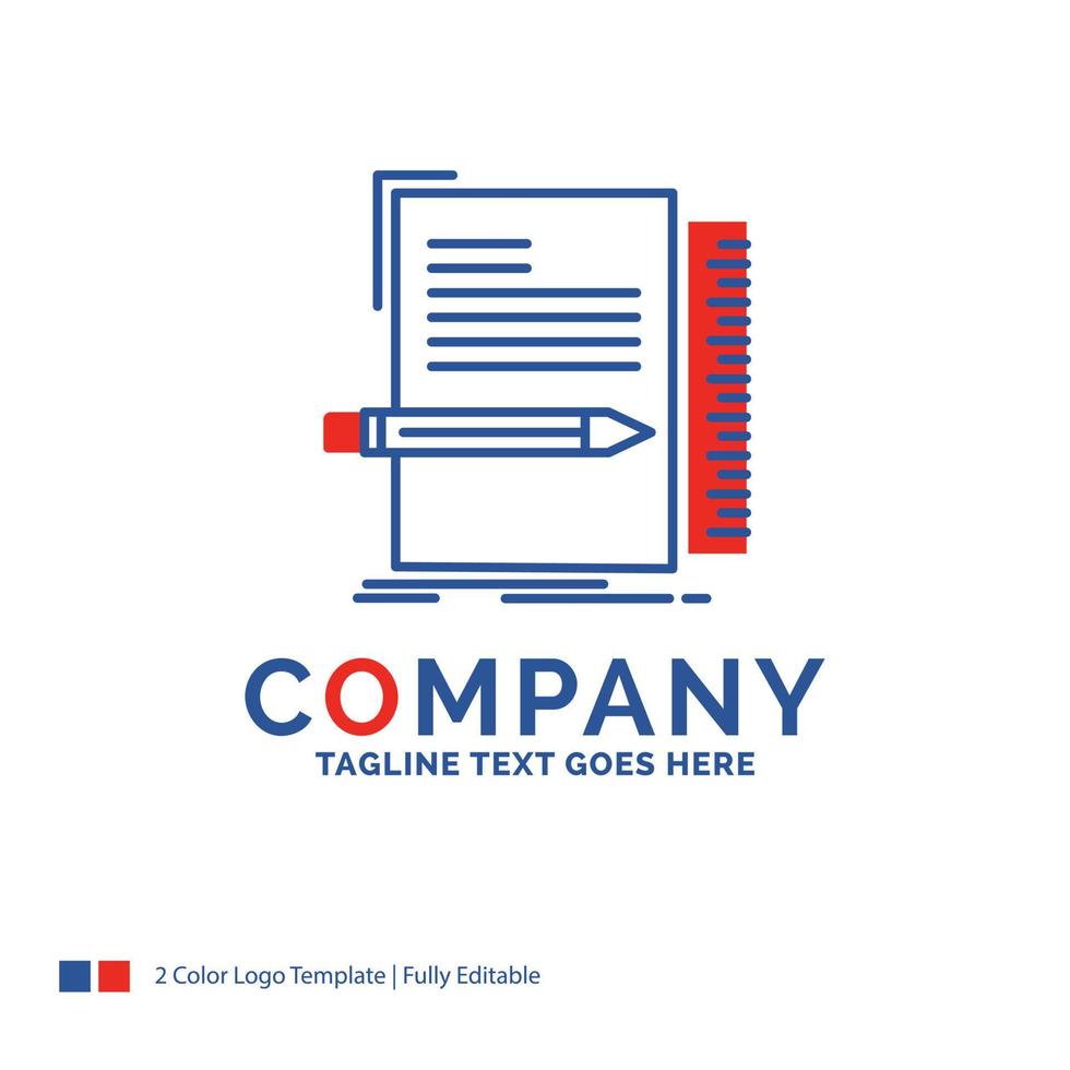 Company Name Logo Design For Code. coding. file. programming. script. Blue and red Brand Name ...