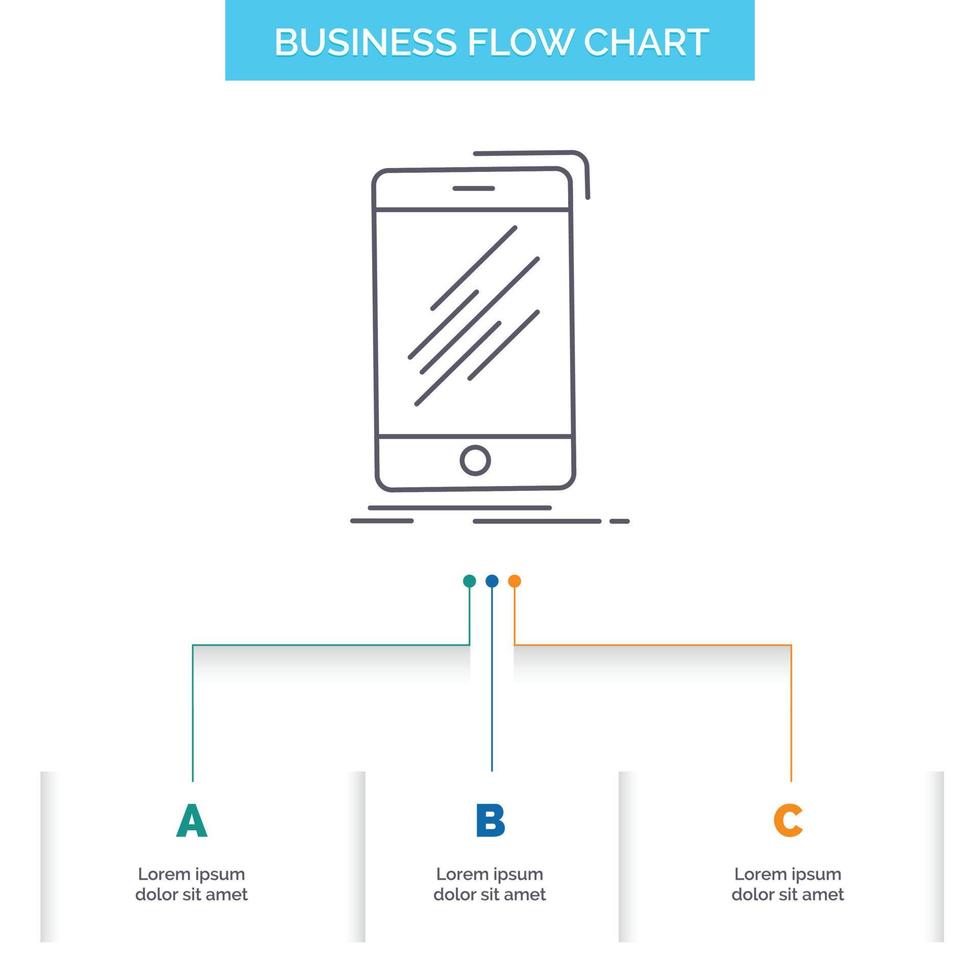 Device. mobile. phone. smartphone. telephone Business Flow Chart Design ...
