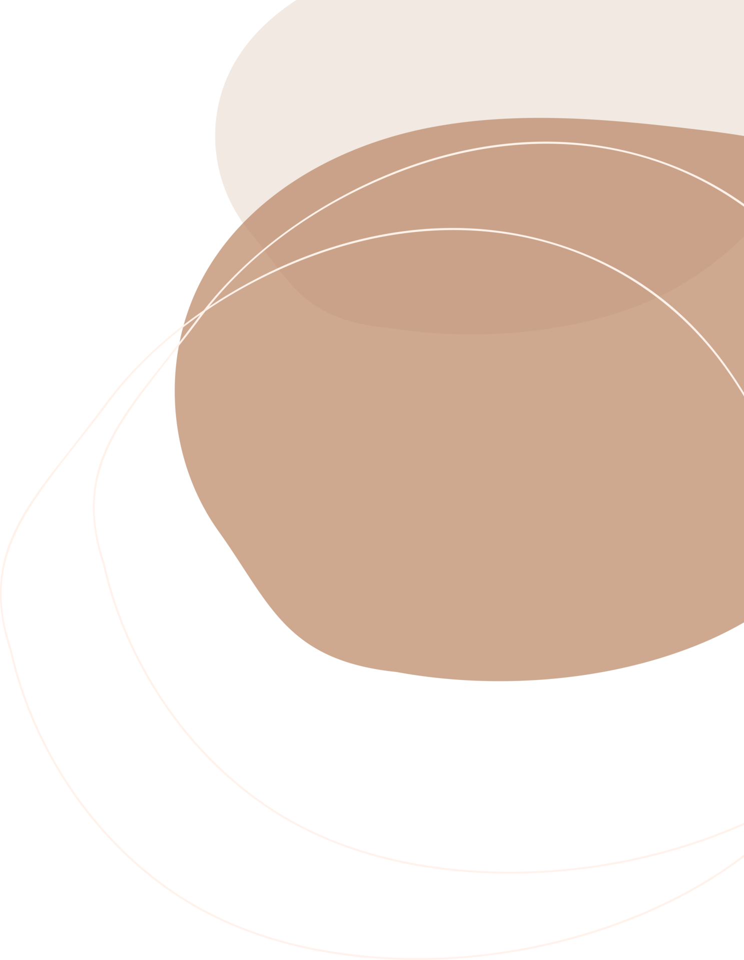 Abstract Blob Shape Corner Decoration 12805939 Png
