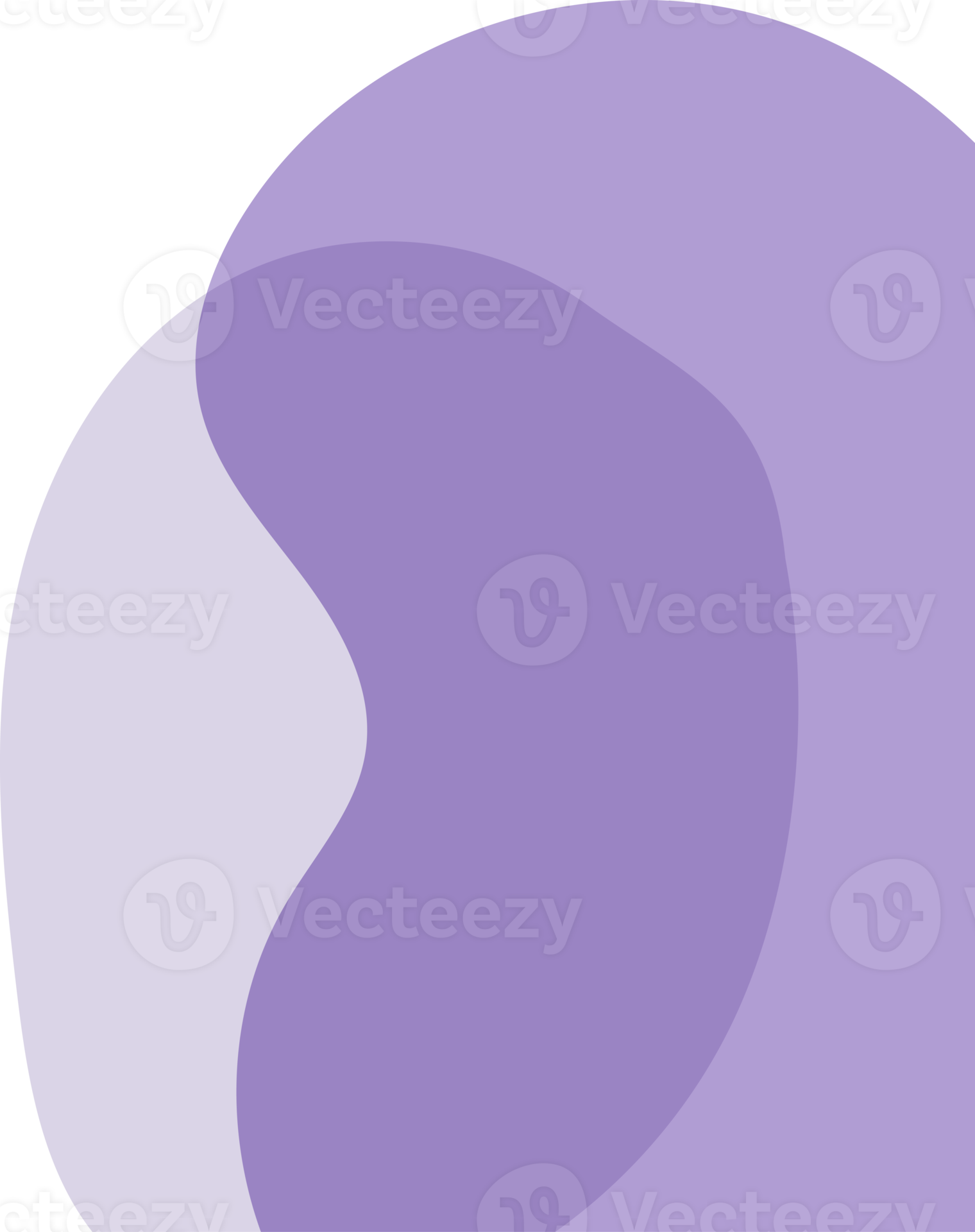 Abstract Blob Shape Corner Decoration 12805949 Png