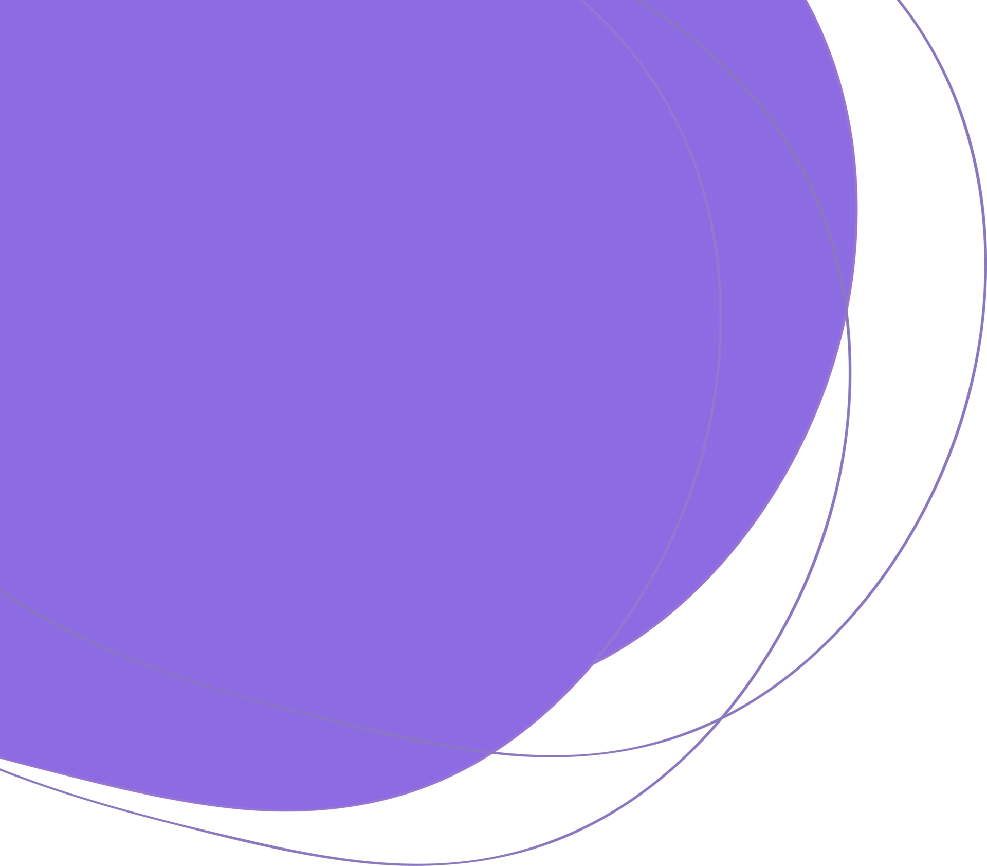 Abstract Blob Shape Corner Decoration 12805961 Png