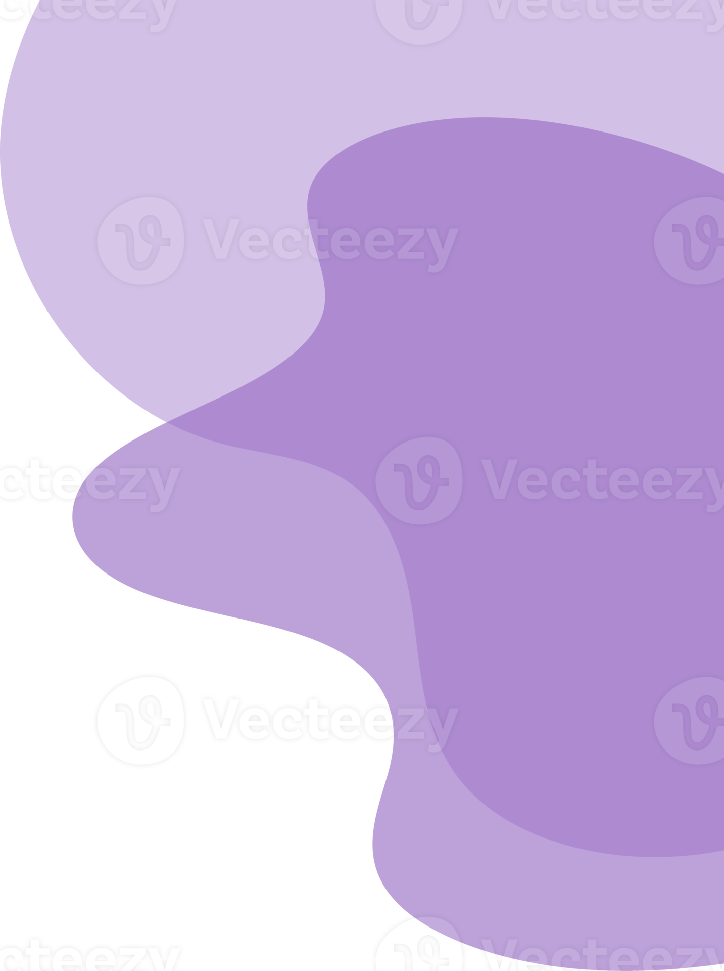 Abstract Blob Shape Corner Decoration 12805977 Png