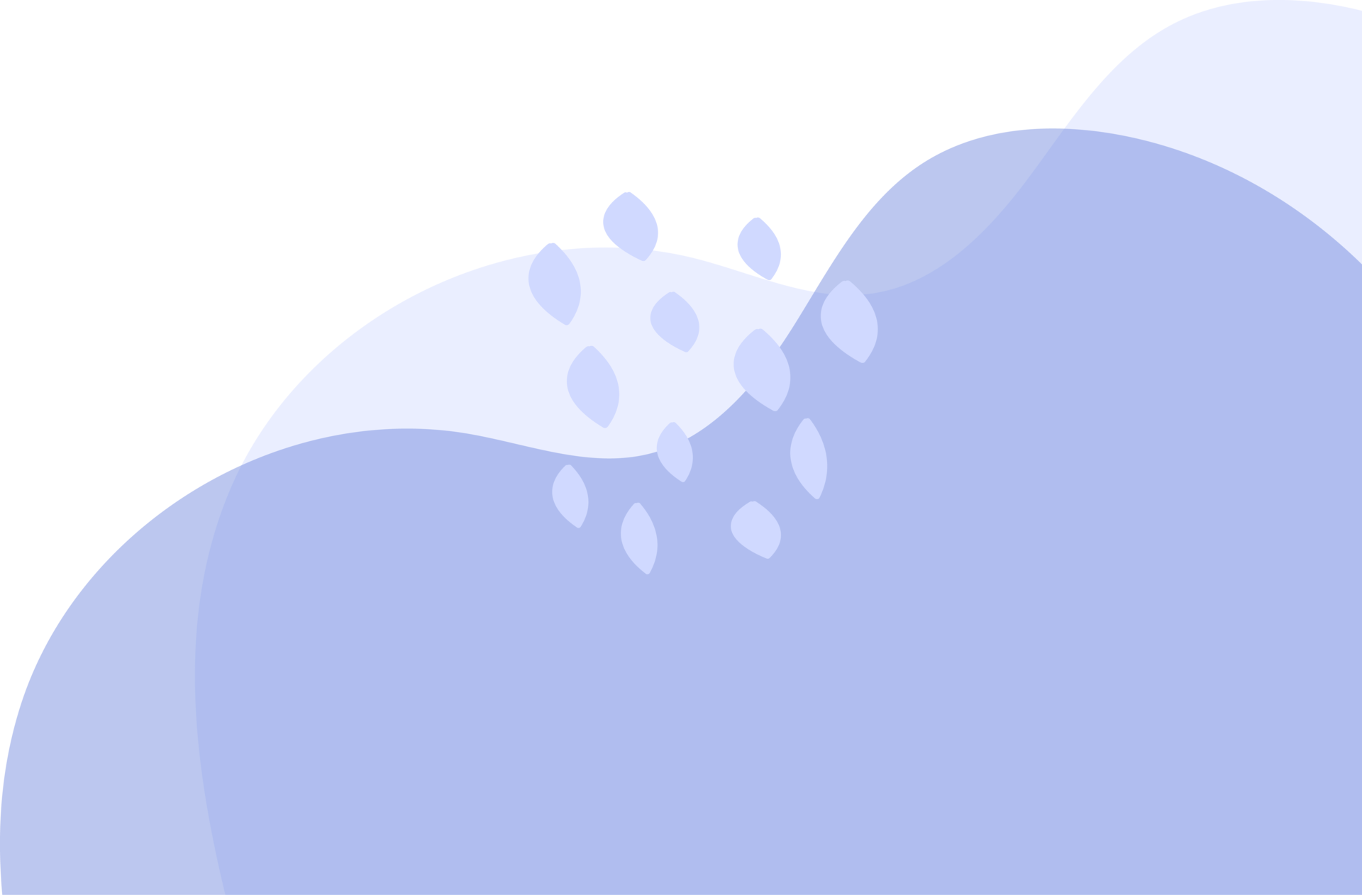 Abstract Blob Shape Corner Decoration 12806029 Png