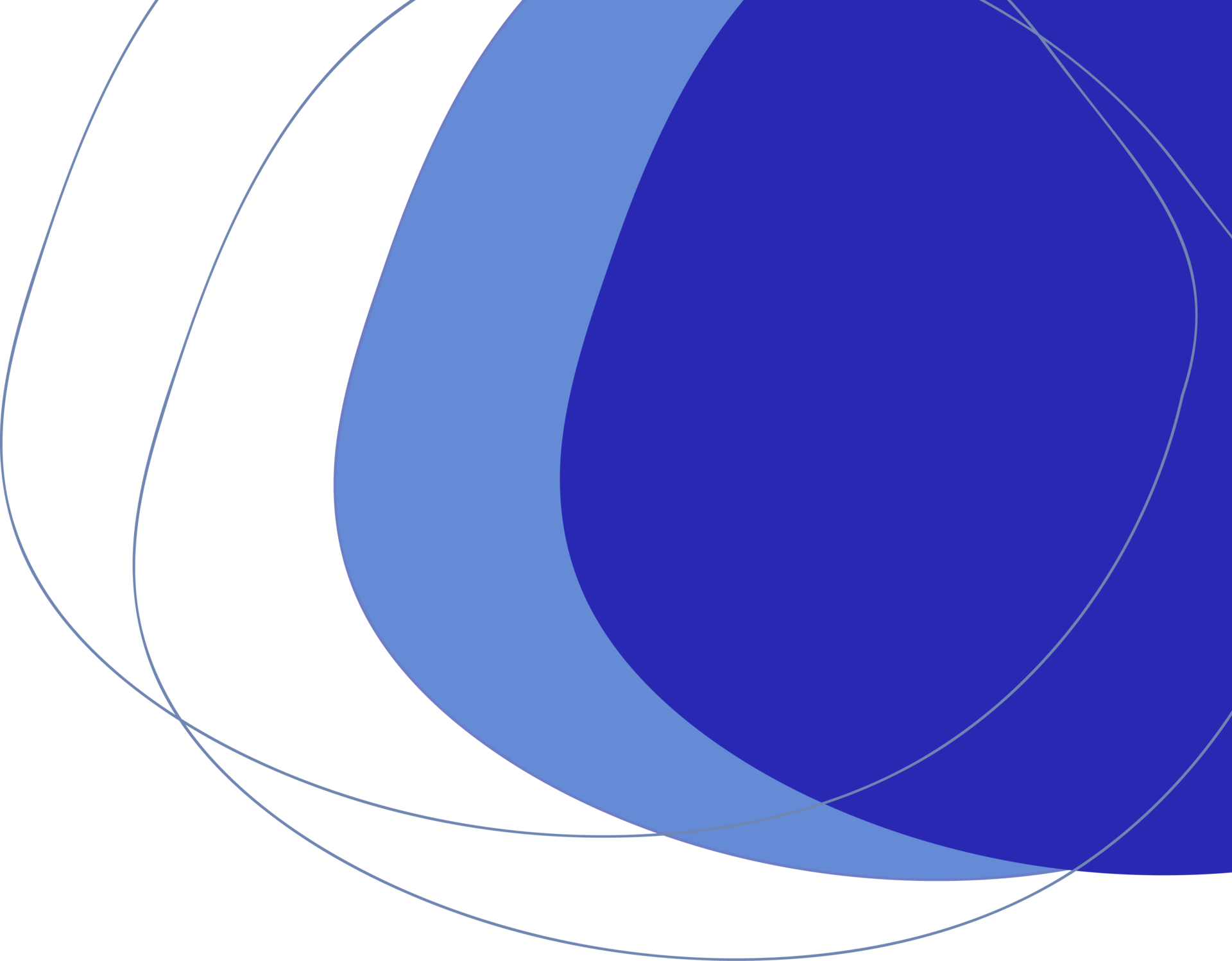 Abstract Blob Shape Corner Decoration 12806034 Png