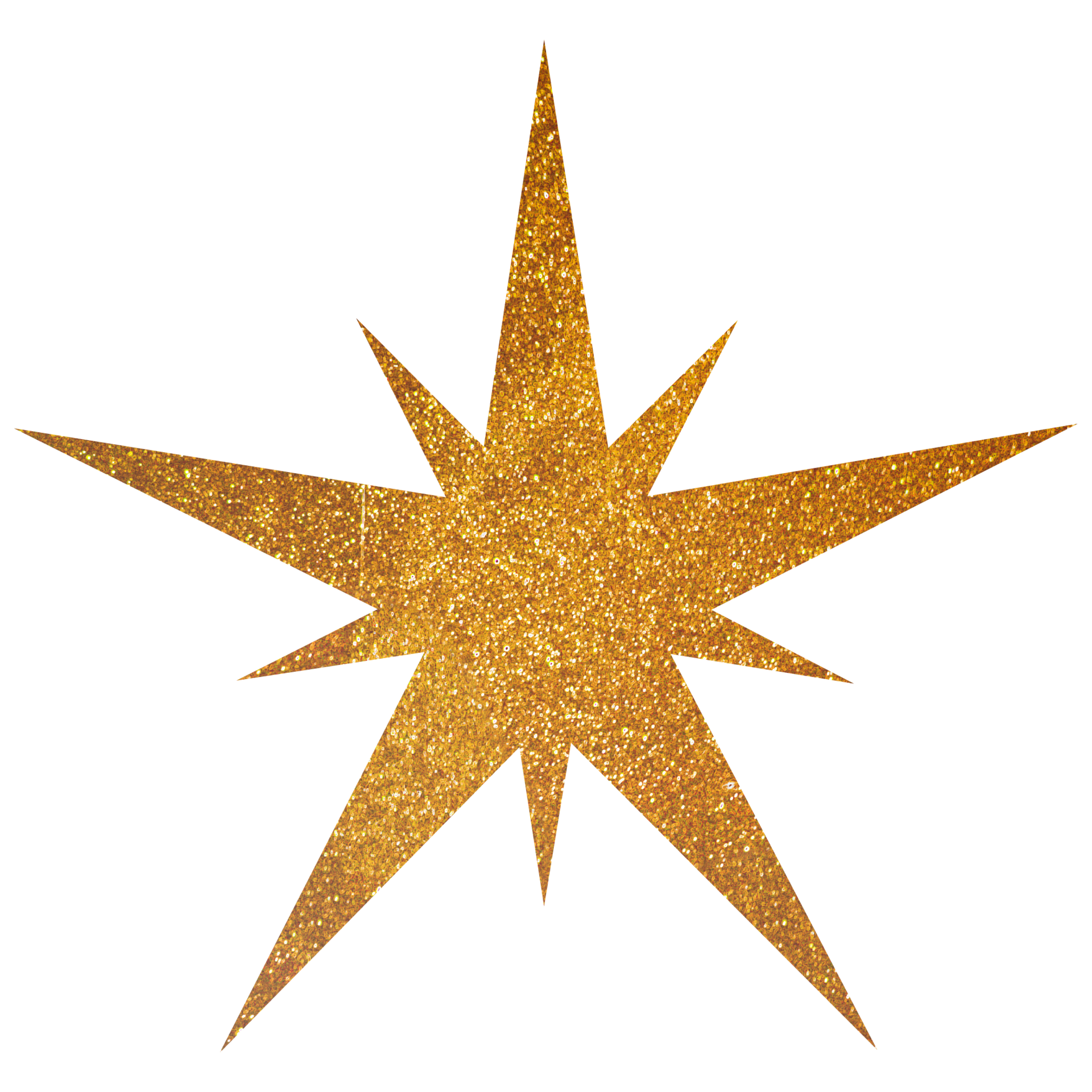 Shiny glitter star. Celestial element. Transparent PNG Clipart 12806189 PNG