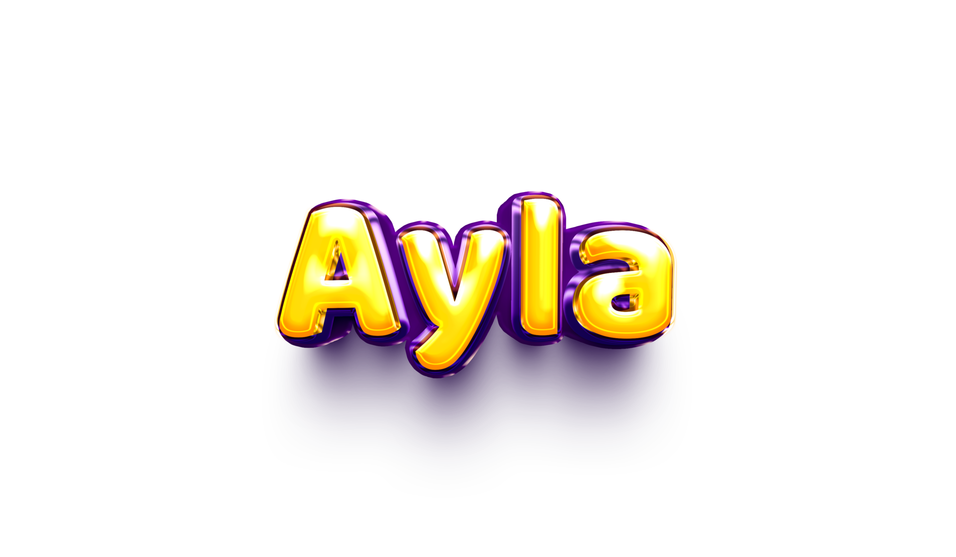Name Of Girls Bubbly Celebration Decoration Hanging Air Balloon Shiny