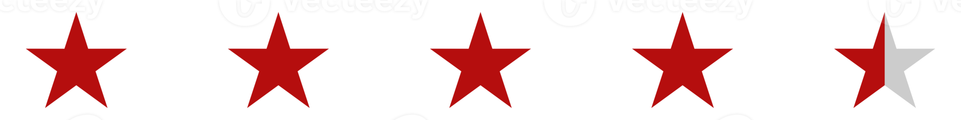 Five star, 5 Star Sign. Star Rating Icon Symbol for Pictogram, Apps, Website or Graphic Design ...