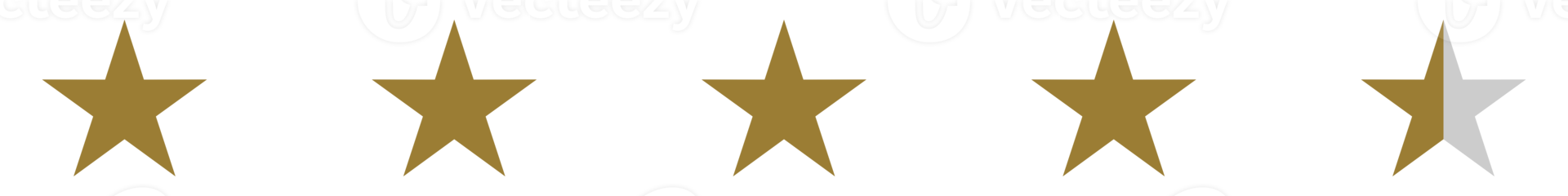 Five star, 5 Star Sign. Star Rating Icon Symbol for Pictogram, Apps, Website or Graphic Design ...