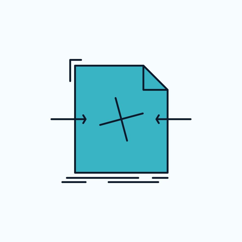 3d Document File Object Processing Flat Icon Green And Yellow Sign