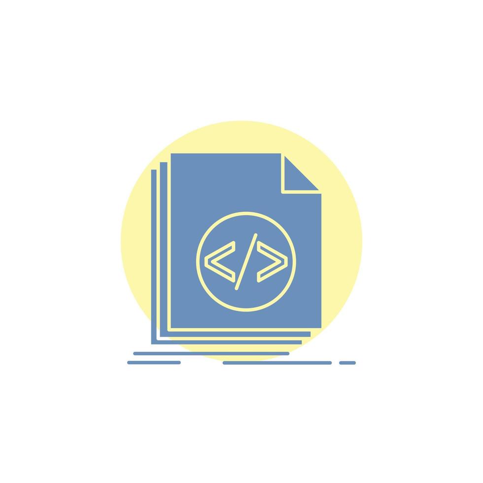 Code. coding. file. programming. script Glyph Icon. 12810274 Vector Art ... Code. coding. file. programming. script Glyph Icon. 12810274 Vector Art ...