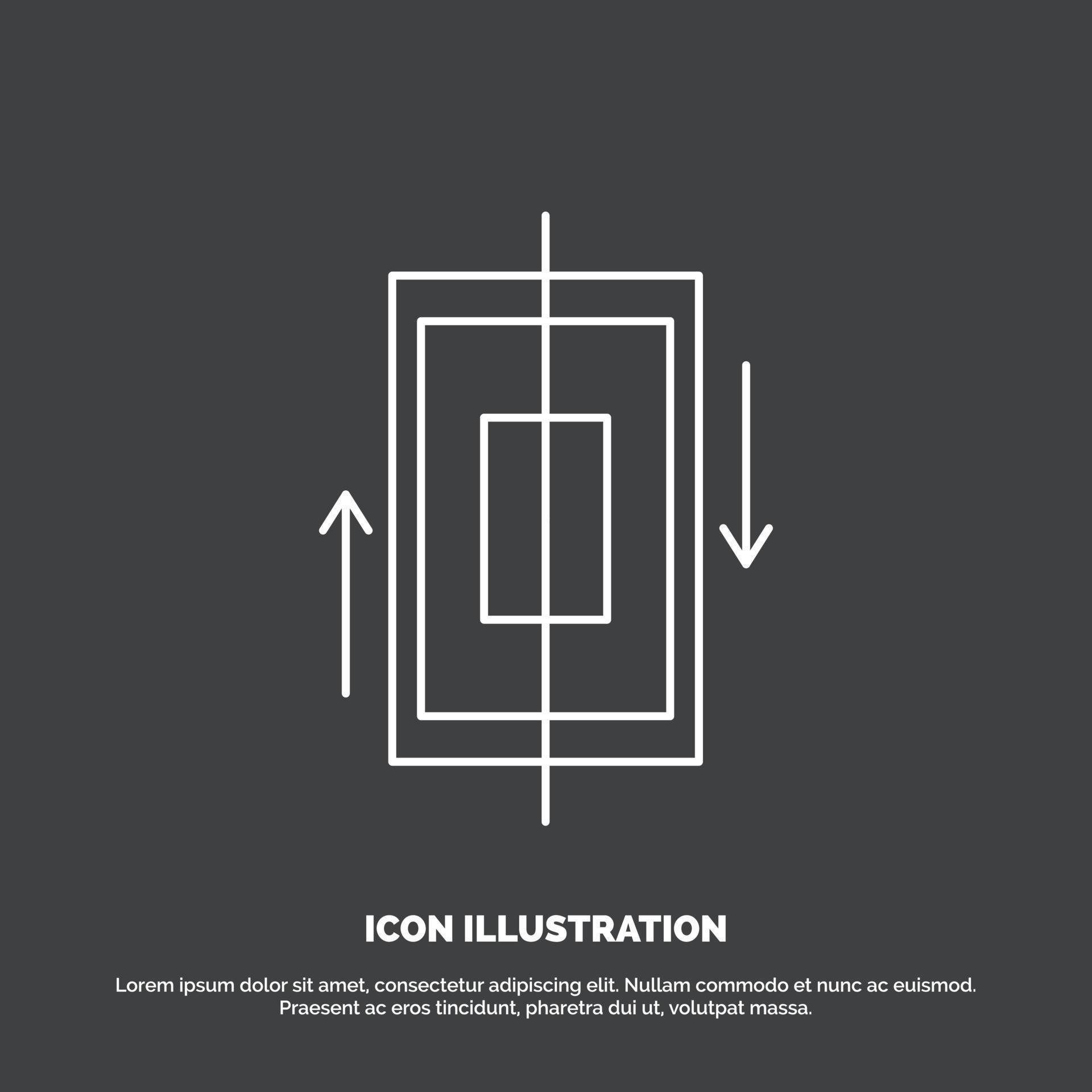 Sync Synchronization Data Phone Smartphone Icon Line Vector Symbol For Ui And Ux Website