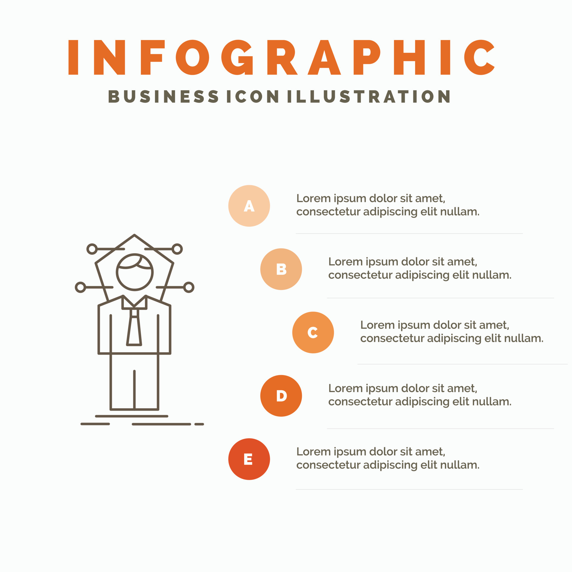 Business Connection Human Network Solution Infographics Template For Website And