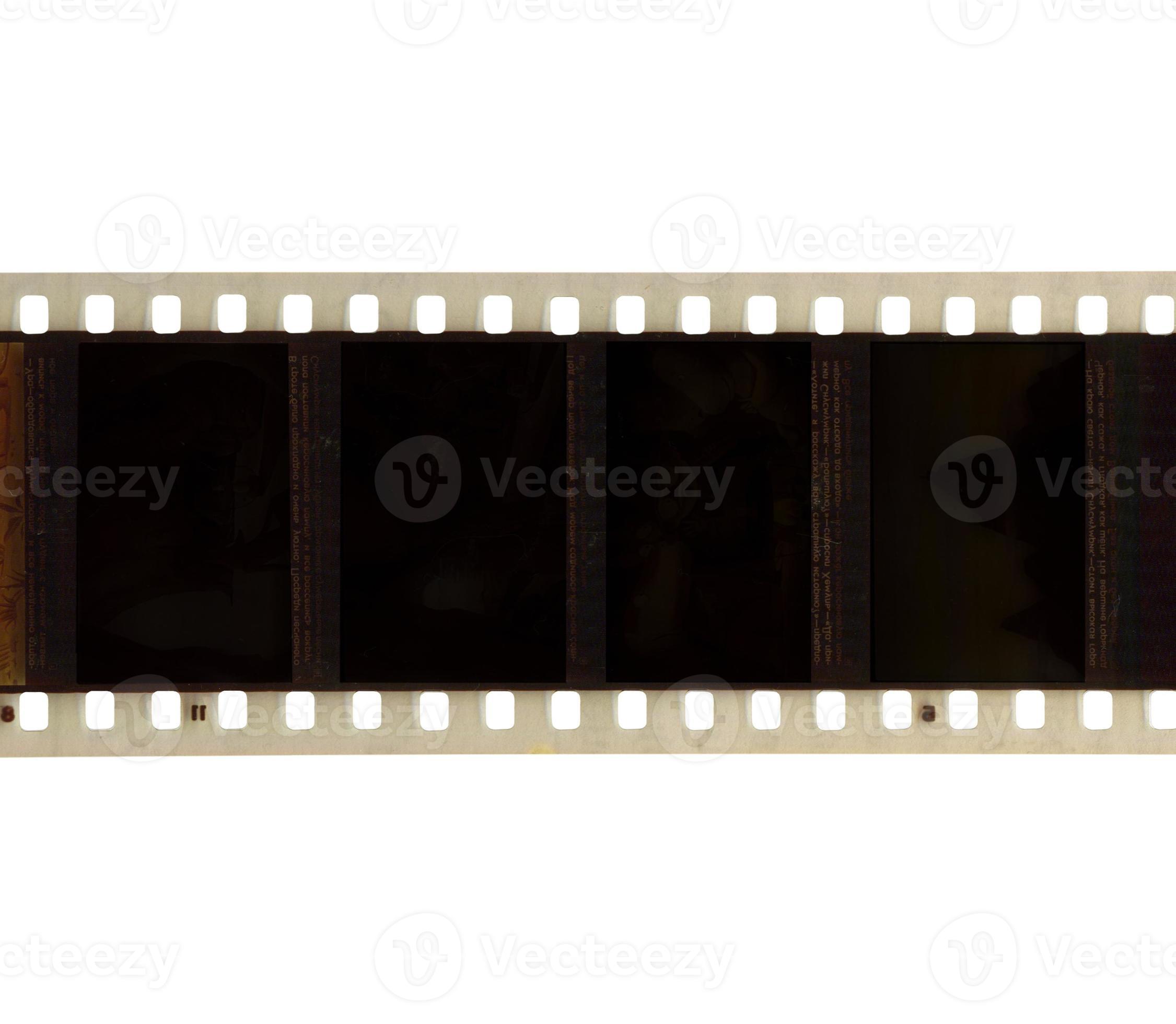 Film negative frames isolated on white background 12813153 Stock Photo ...