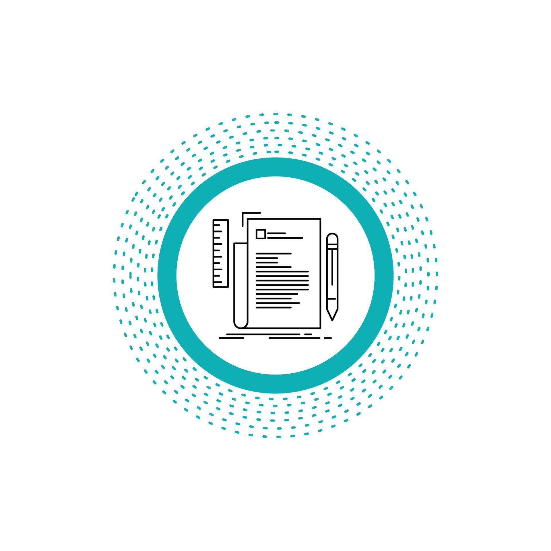 Code Coding File Programming Script Line Icon Vector Isolated Illustration 12813569 Vector