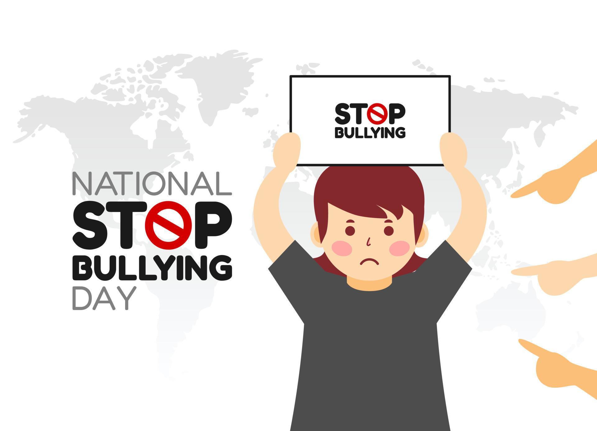 vector graphic of national stop bullying day good for national stop ... vector graphic of national stop bullying day good for national stop ...