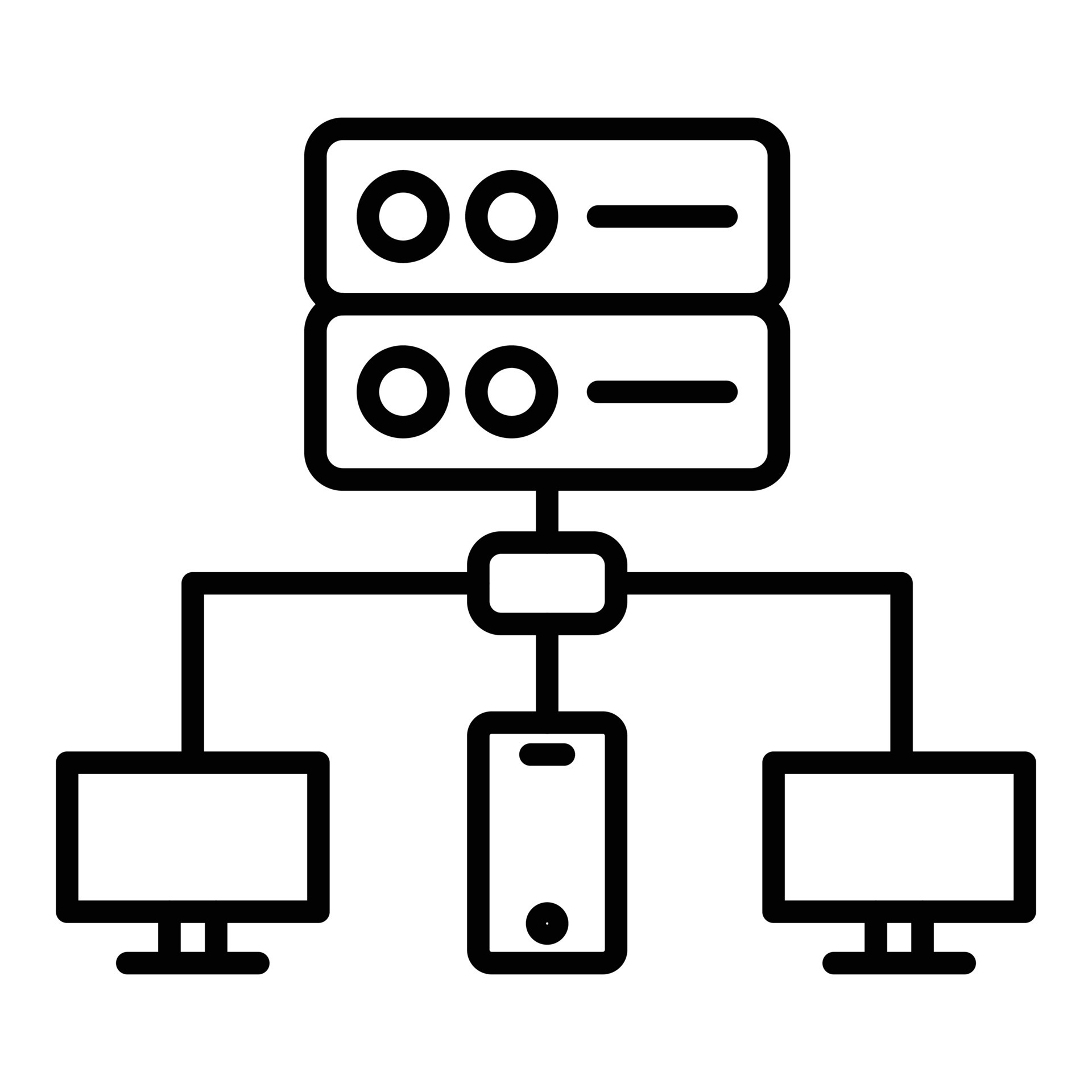 Database Network Icon Style 12815950 Vector Art at Vecteezy