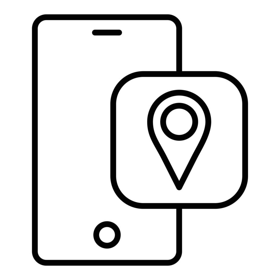 Navigation App Icon Style 12816276 Vector Art at Vecteezy