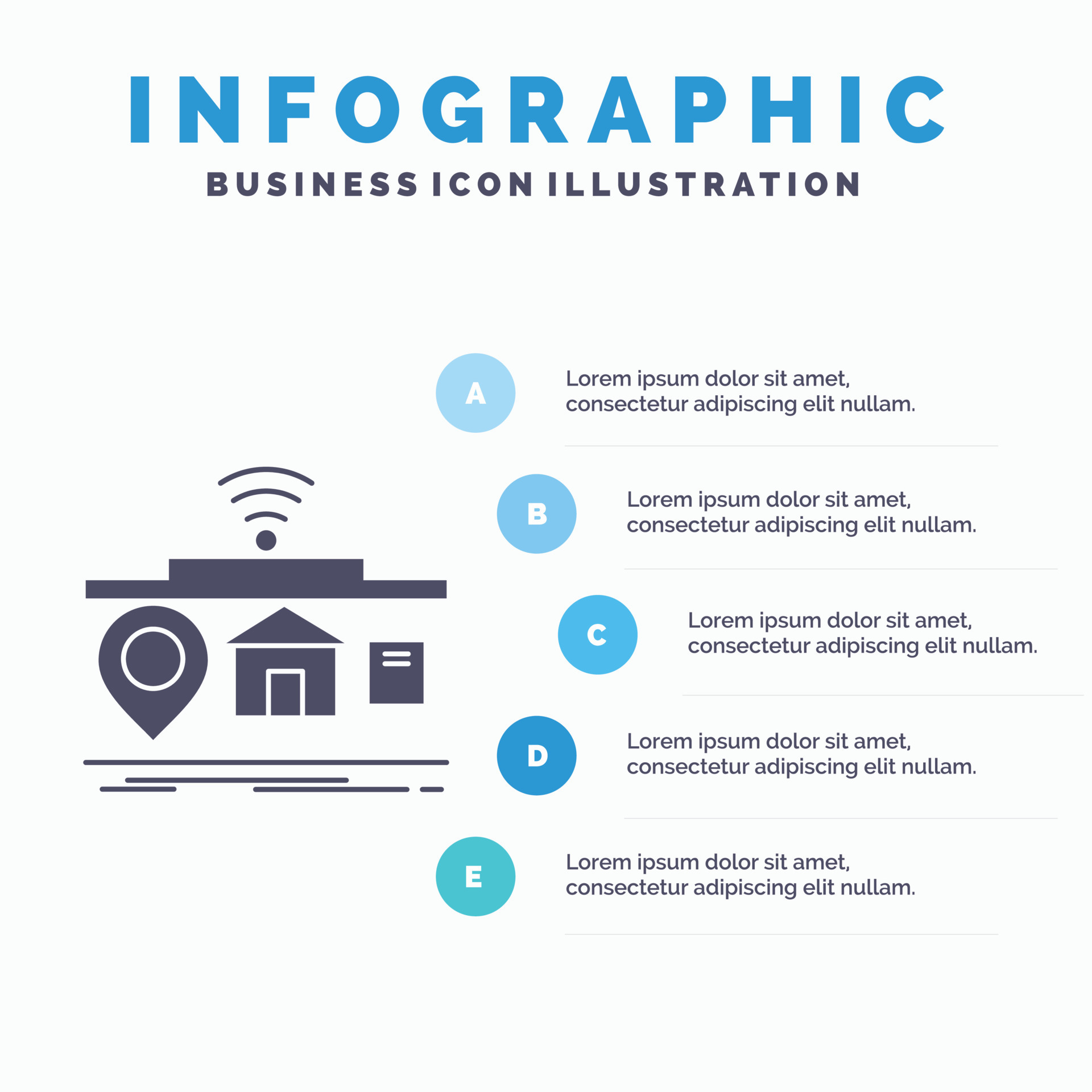 Iot Gadgets Internet Of Things Infographics Template For Website
