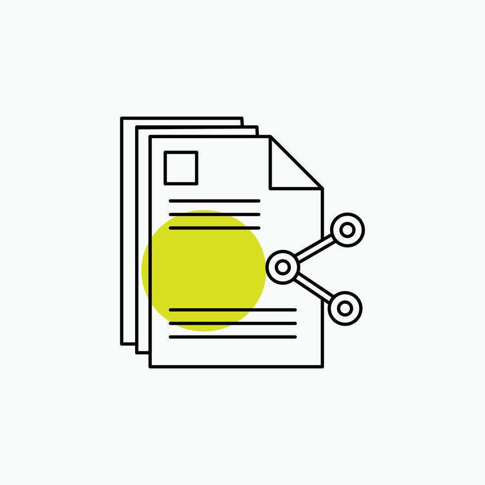 content. files. sharing. share. document Line Icon 12816579 Vector Art ... content. files. sharing. share. document Line Icon 12816579 Vector Art ...