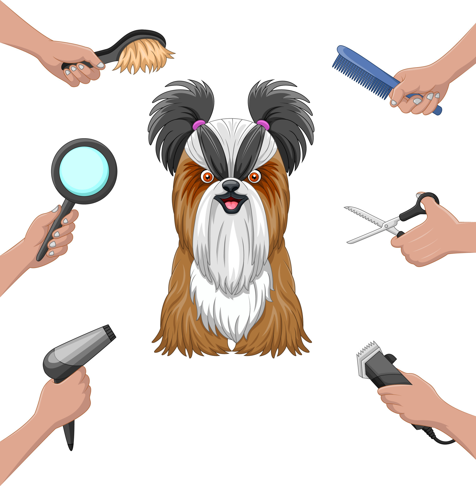Dog Grooming Collection Set Cartoon 12816606 Vector Art At Vecteezy dog-grooming-collection-set-cartoon-12816606-vector-art-at-vecteezy