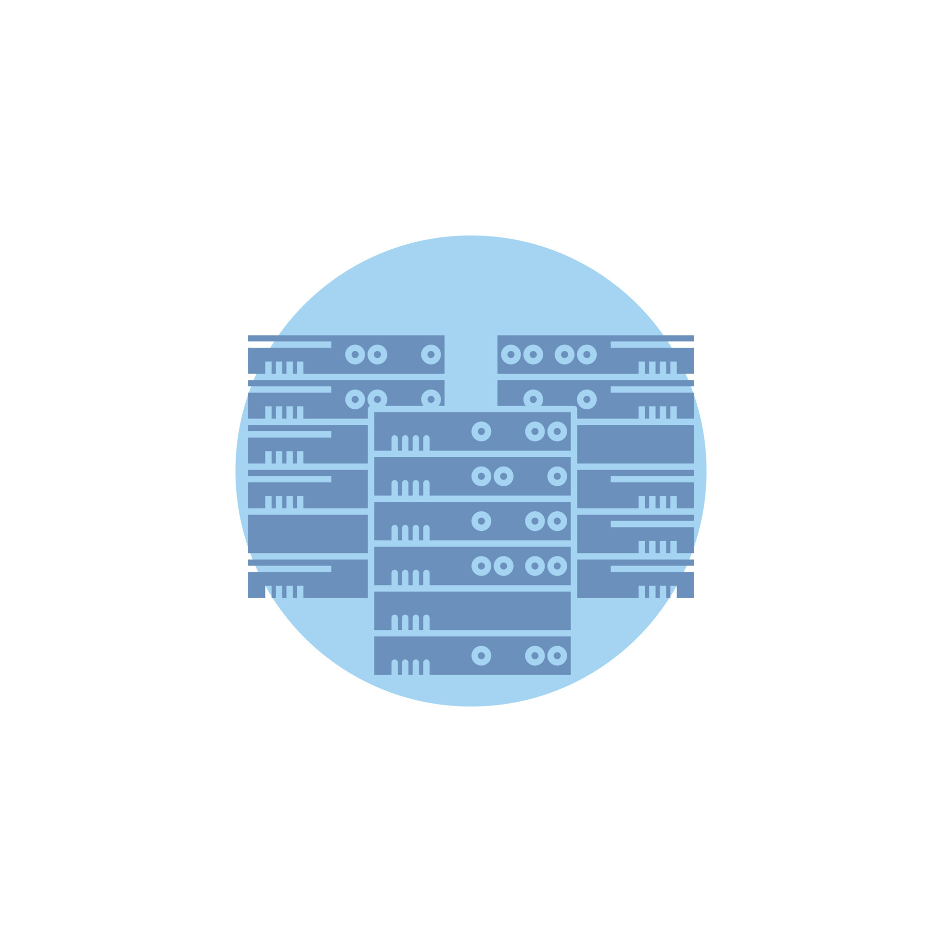 Center Centre Data Database Server Glyph Icon 12817841 Vector Art