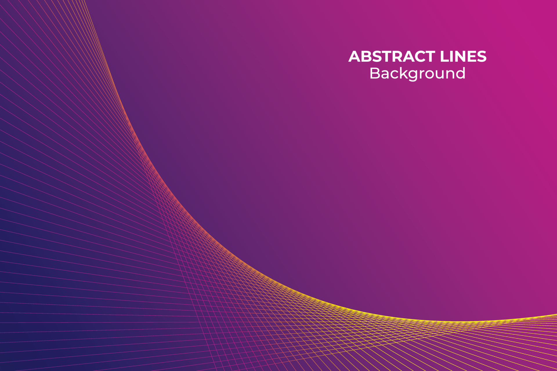 Abstract Background Vector Template For Your Ideas Monochromatic Lines Texture Waved Lines