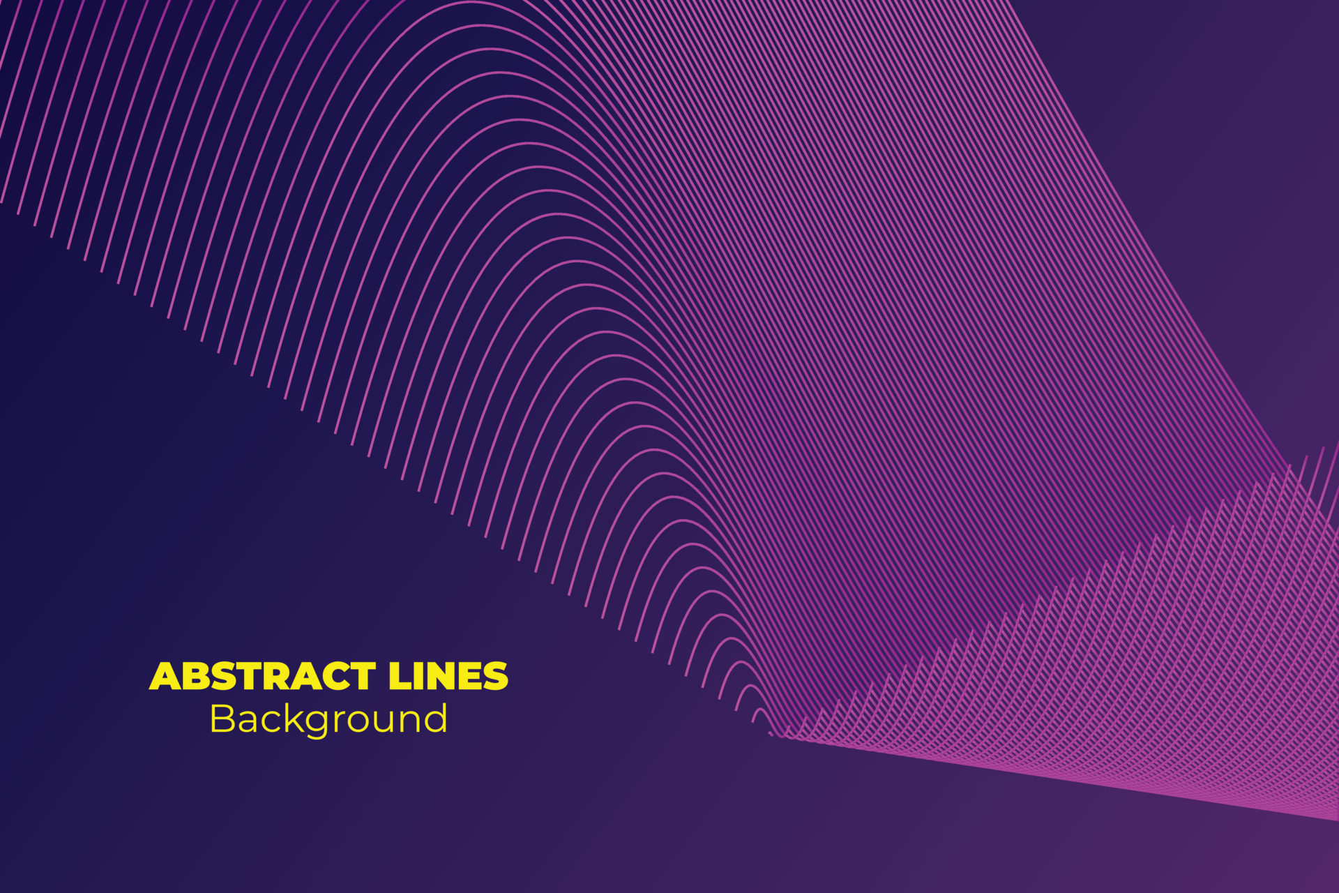 Abstract Background Vector Template For Your Ideas Monochromatic Lines Texture Waved Lines