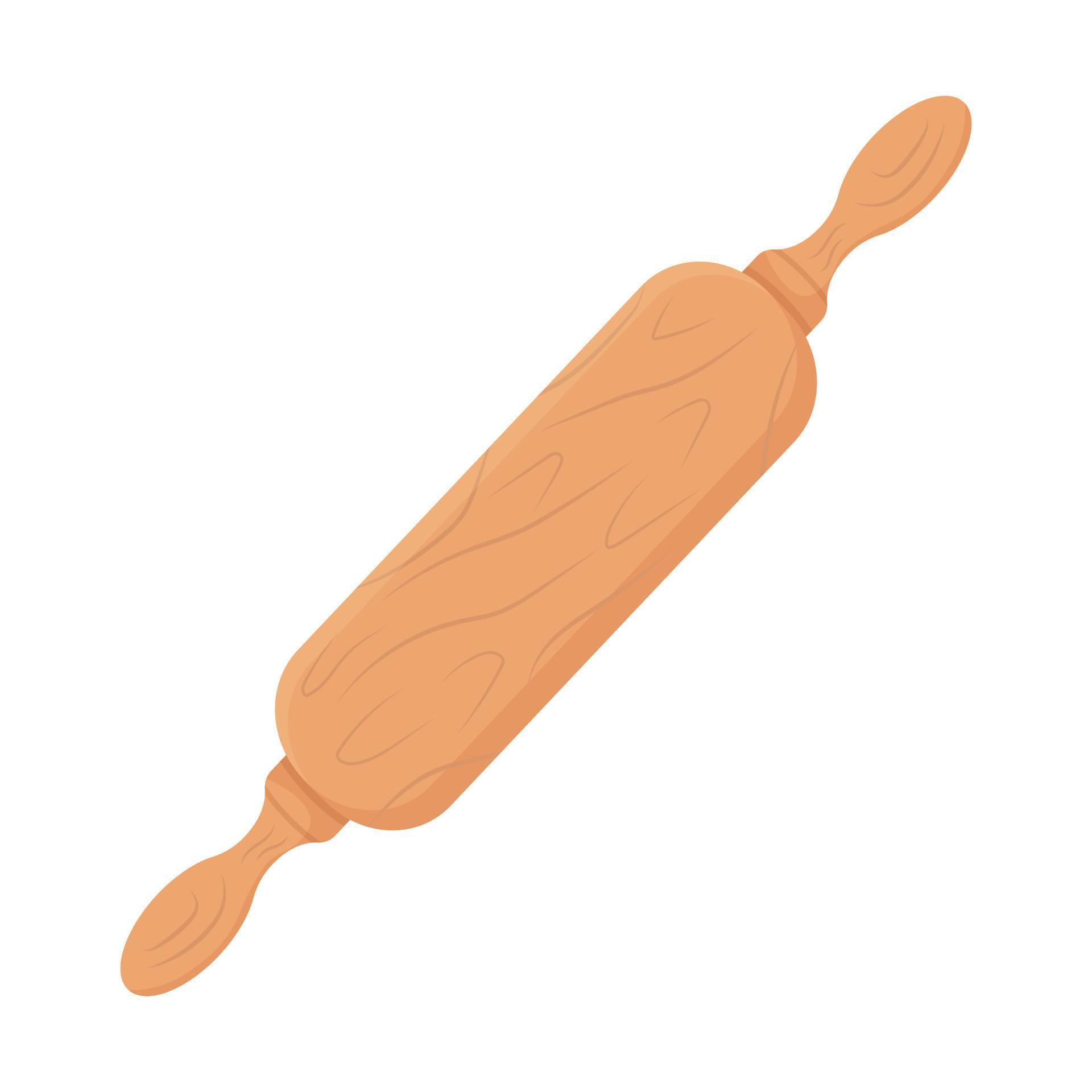 Rolling Pin For Rolling Out Dough Vector Illustration 12823907 Vector rolling-pin-for-rolling-out-dough-vector-illustration-12823907-vector