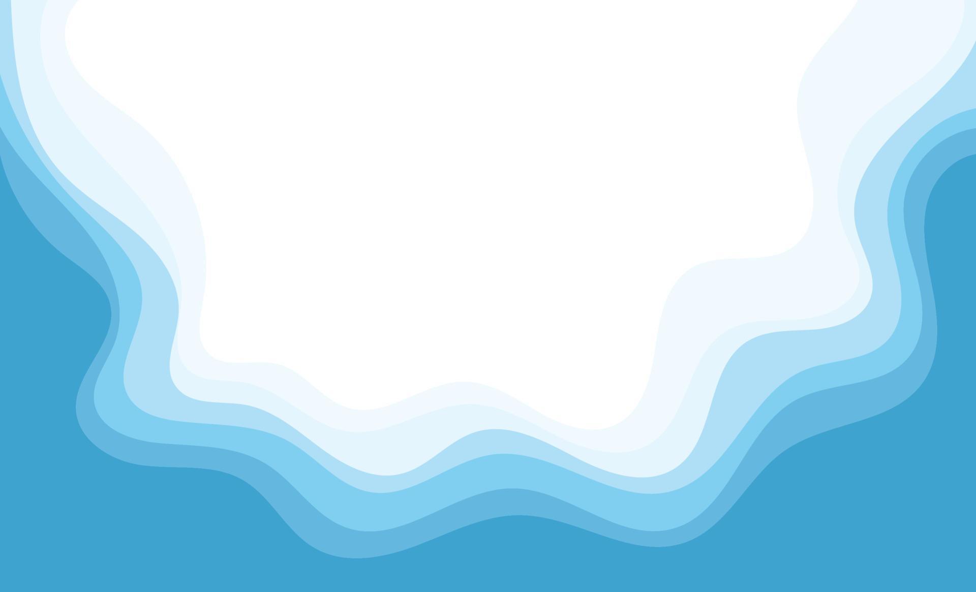 Abstract Water wave vector illustration design background 12827987 ...