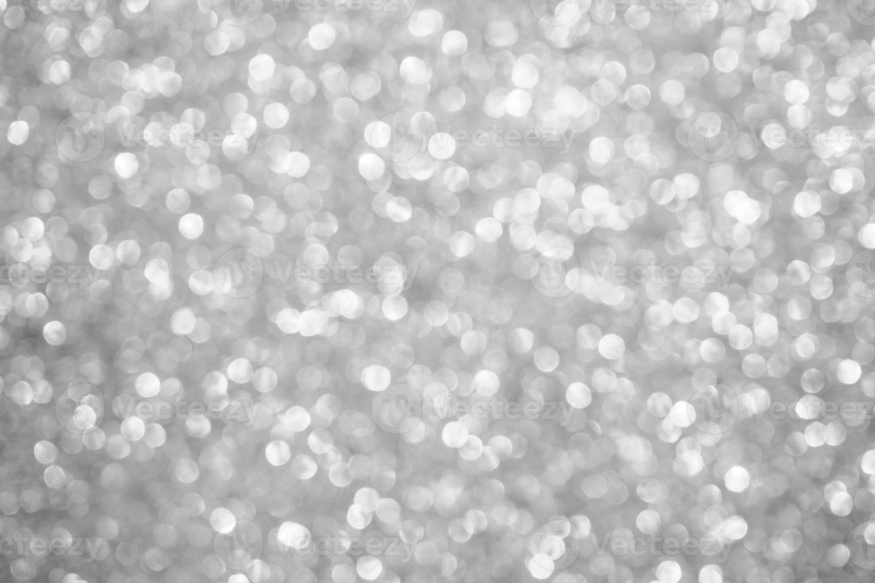 Abstract blur silver glitter sparkle defocused bokeh light background 12832329 Stock Photo at ...