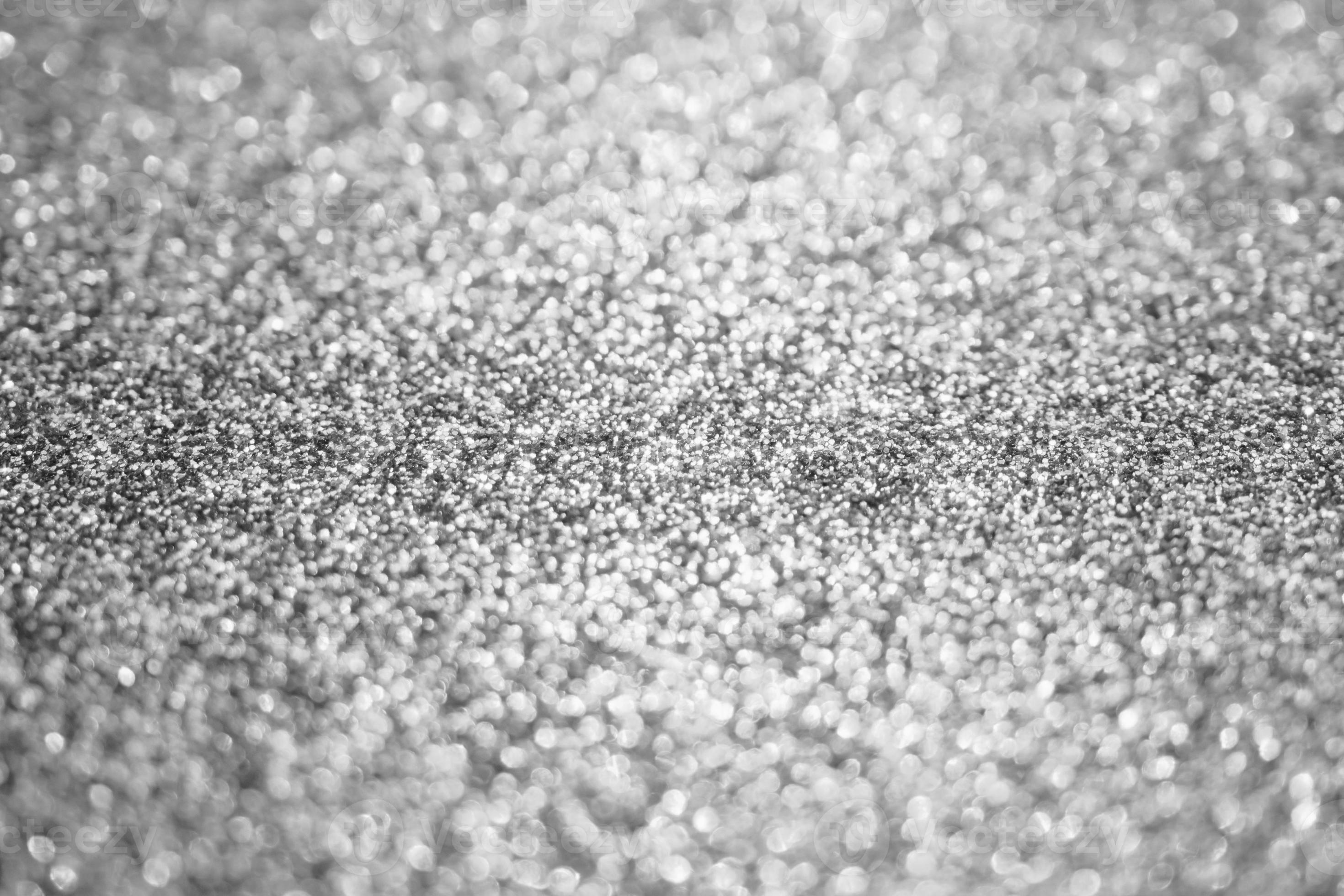 Abstract blur silver glitter sparkle defocused bokeh light background 12832577 Stock Photo at ...