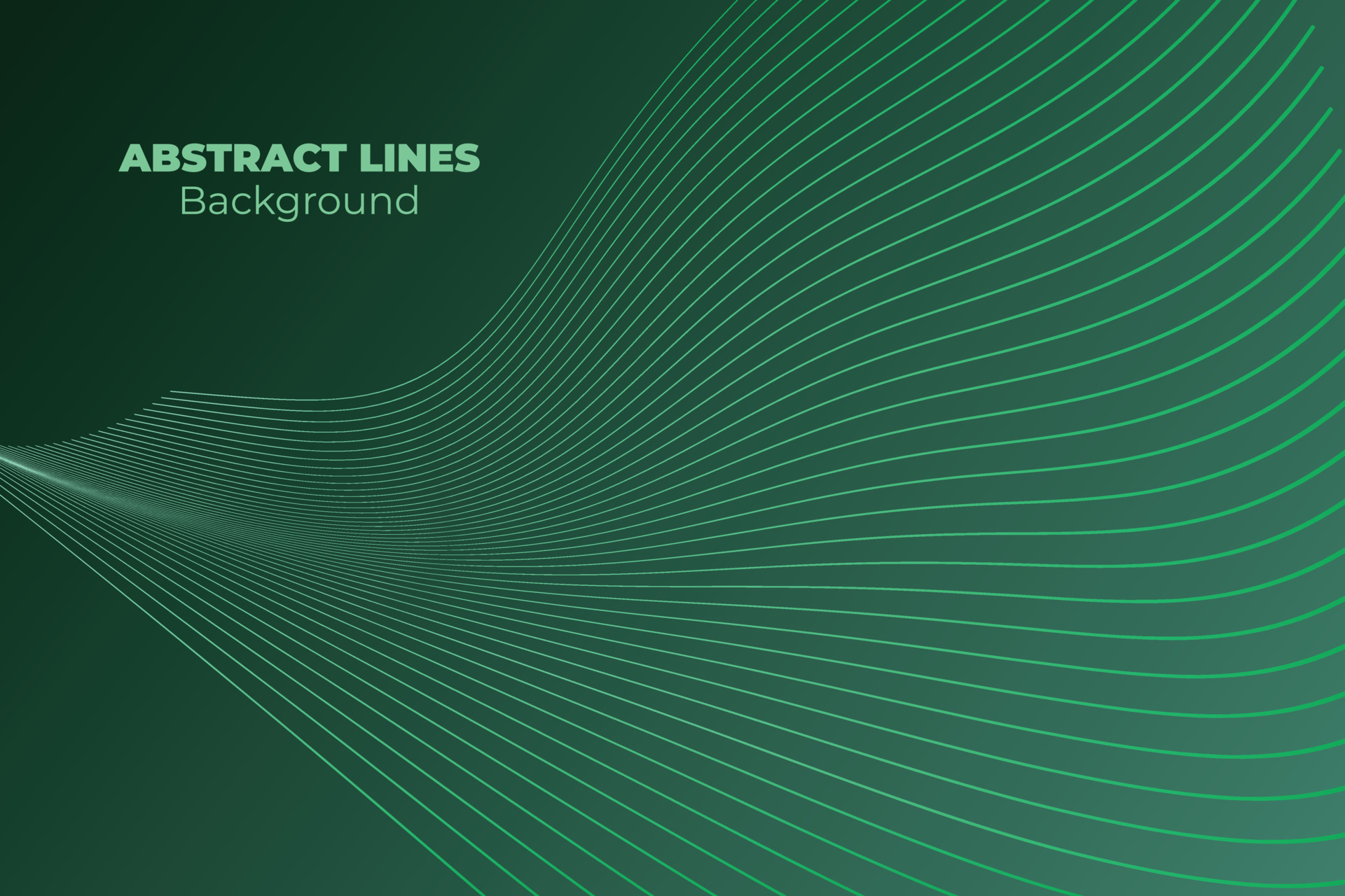 Abstract Wave Lines Background Vector Modern Stream Background Vector