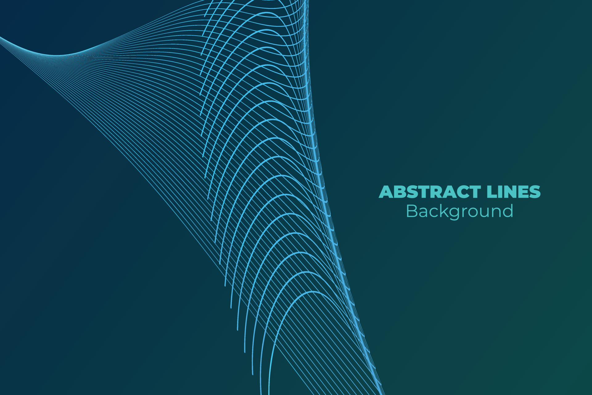 Abstract Wave Lines Background Vector Modern Stream Background Vector Background Illustration