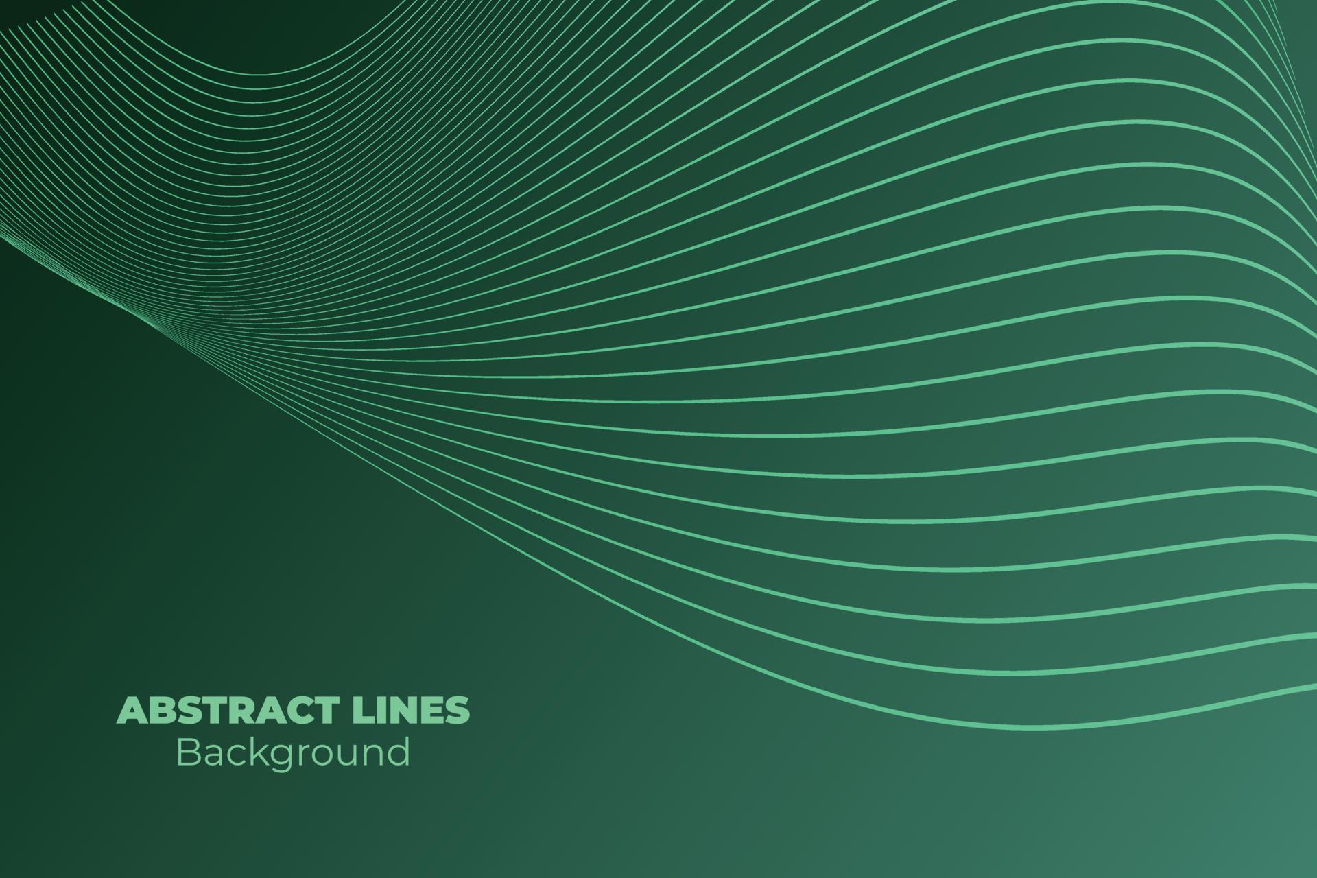 Abstract Wave Lines Background Vector Modern Stream Background Vector