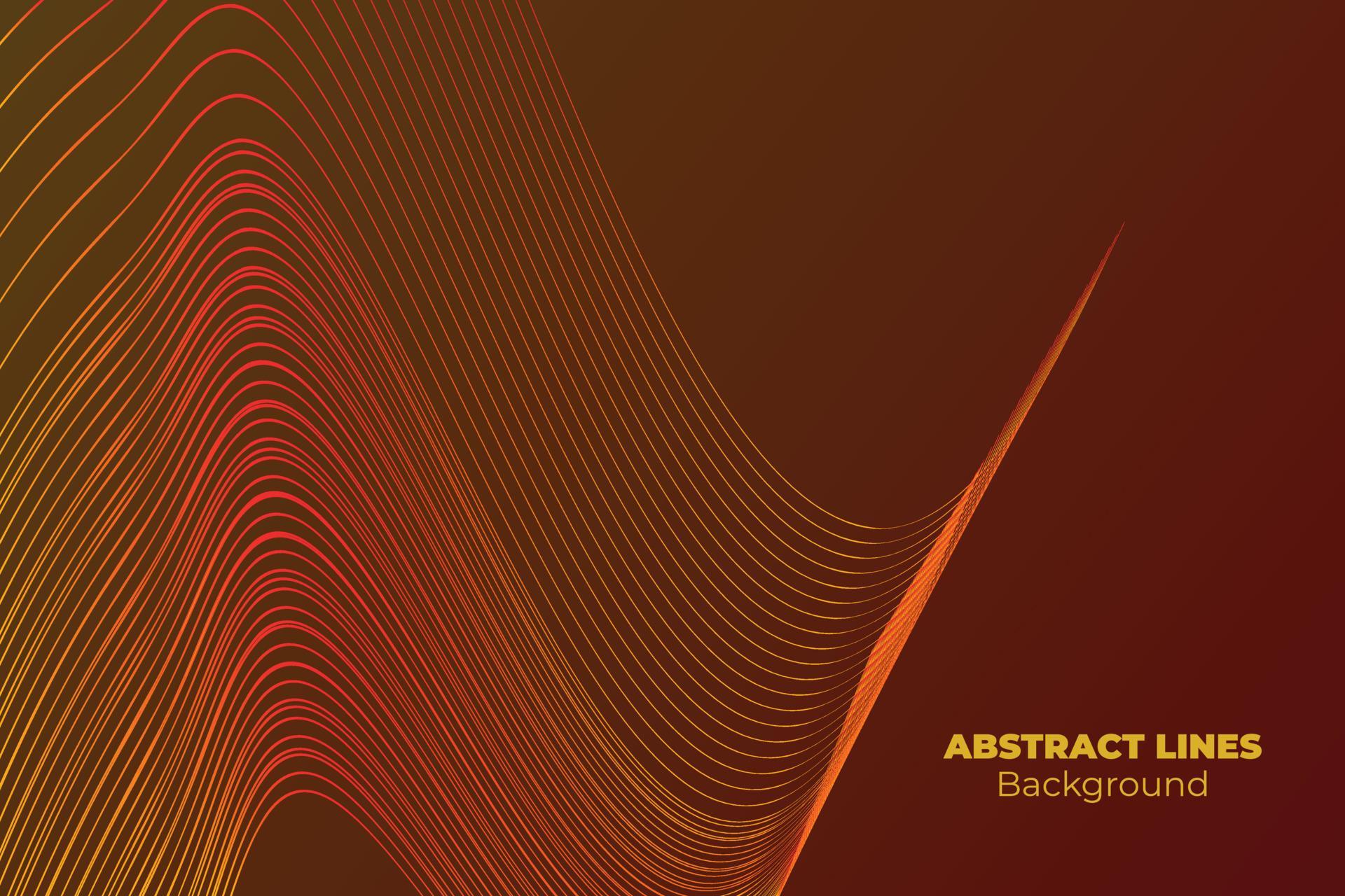 Abstract Wave Lines Background Vector Modern Stream Background Vector Background Illustration